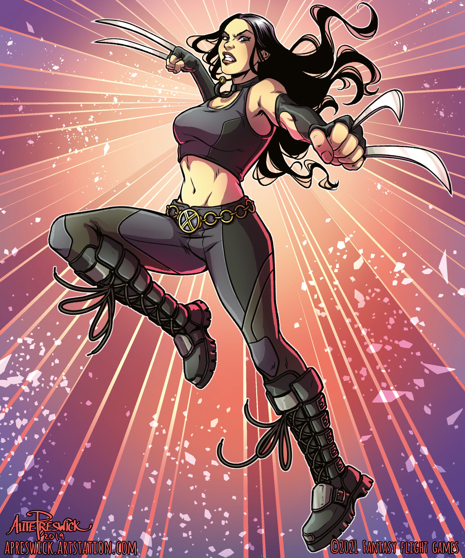 Allie Preswick Art - X-Men Mutant Insurrection: X-23