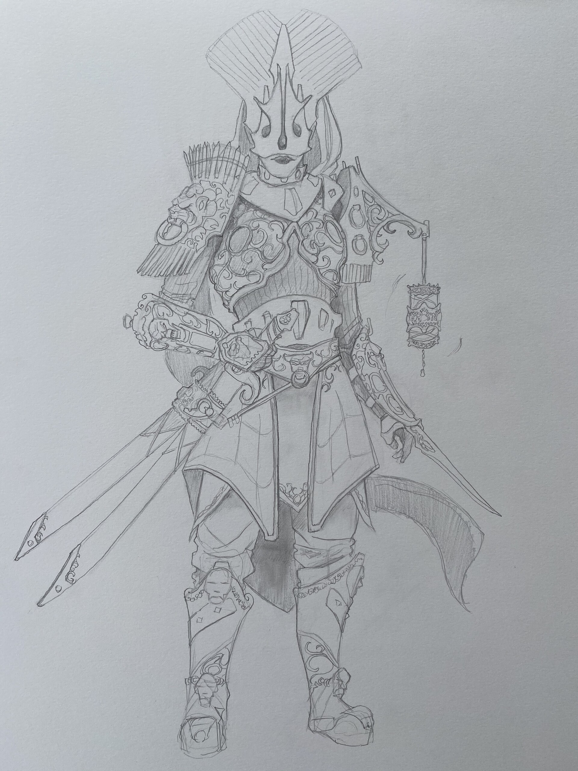 ArtStation - Iron Bar Armor