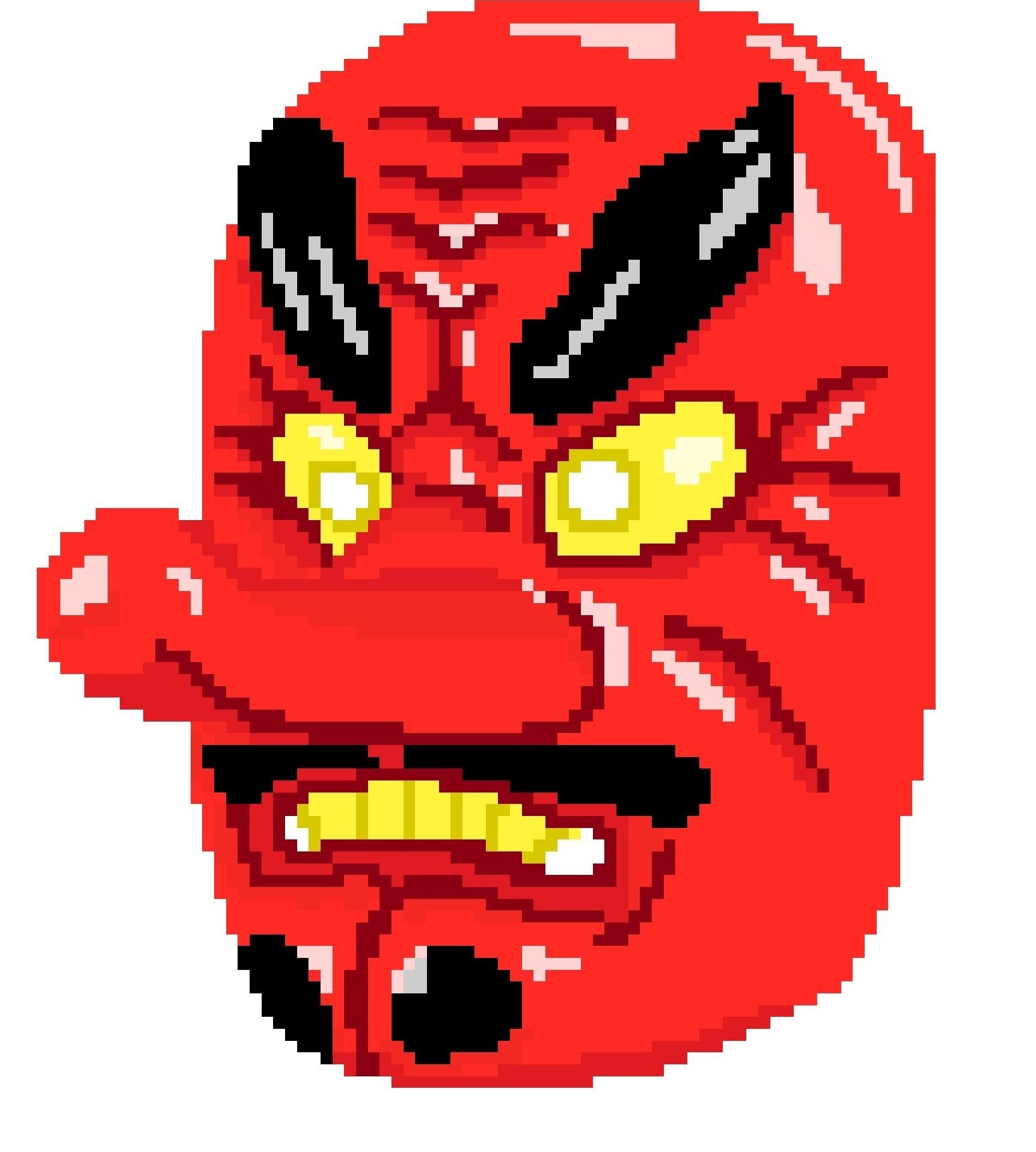ArtStation - Pixel Tengu Mask