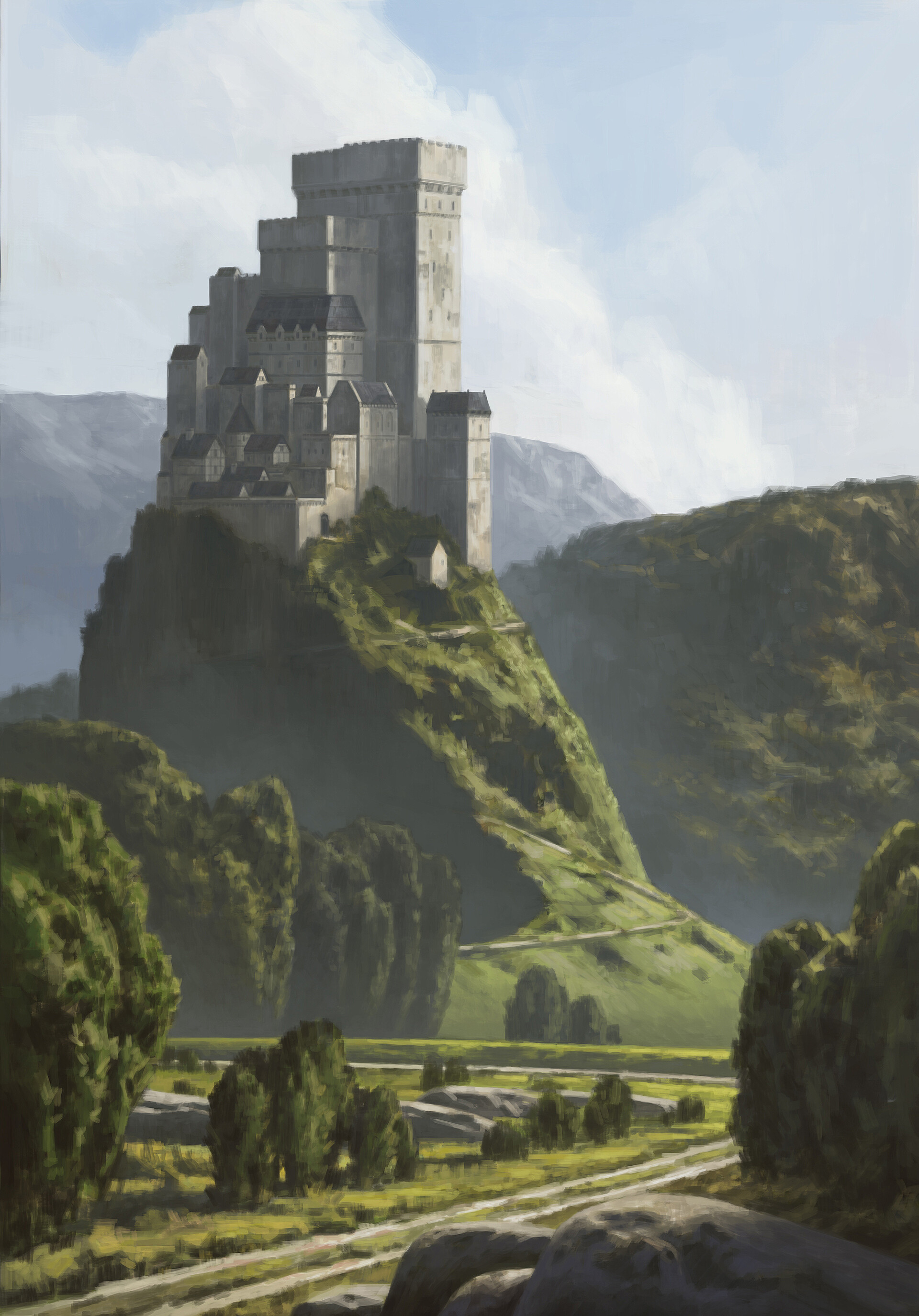 ArtStation - Castle Town