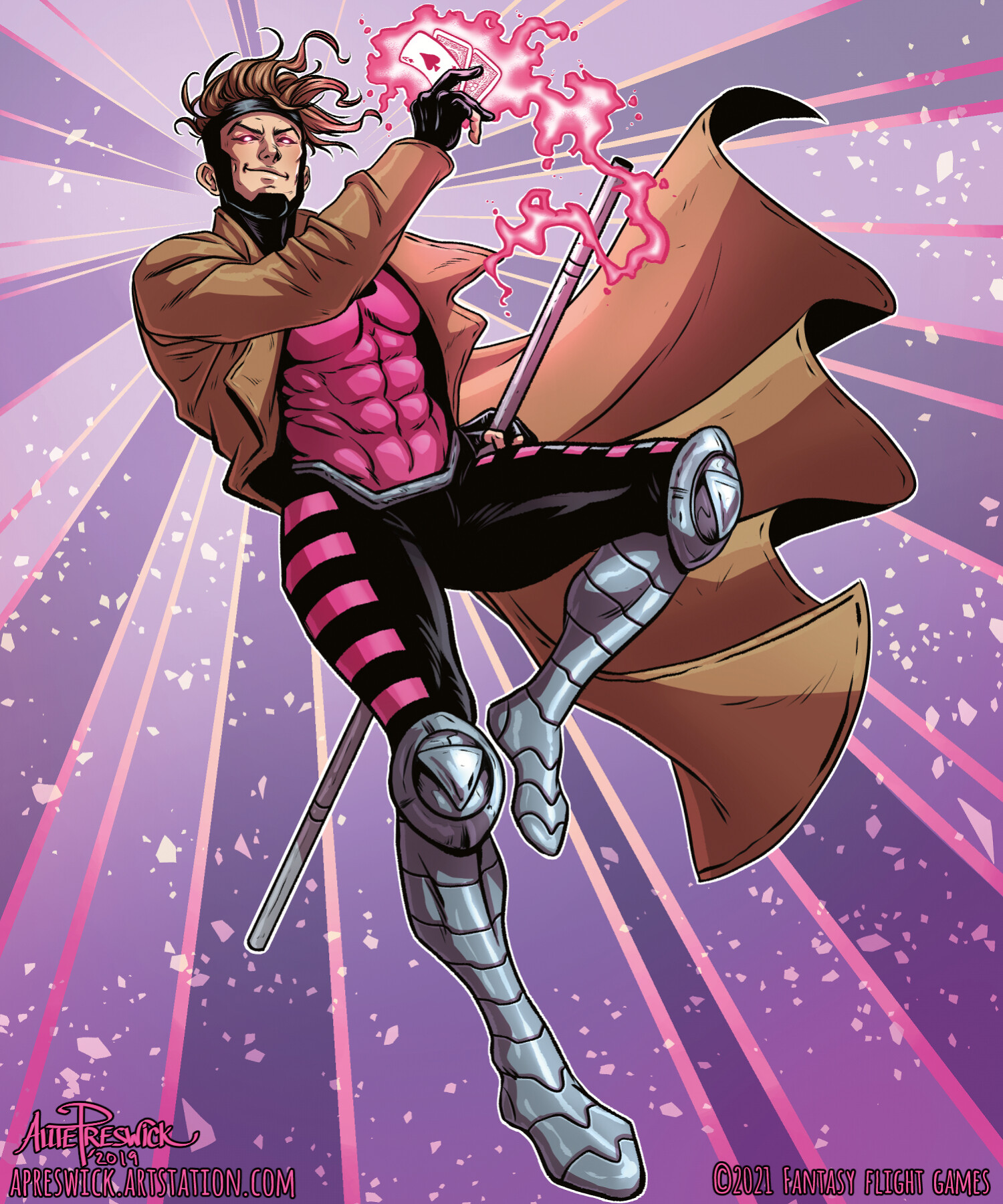 ArtStation - X-Men Mutant Insurrection: Gambit