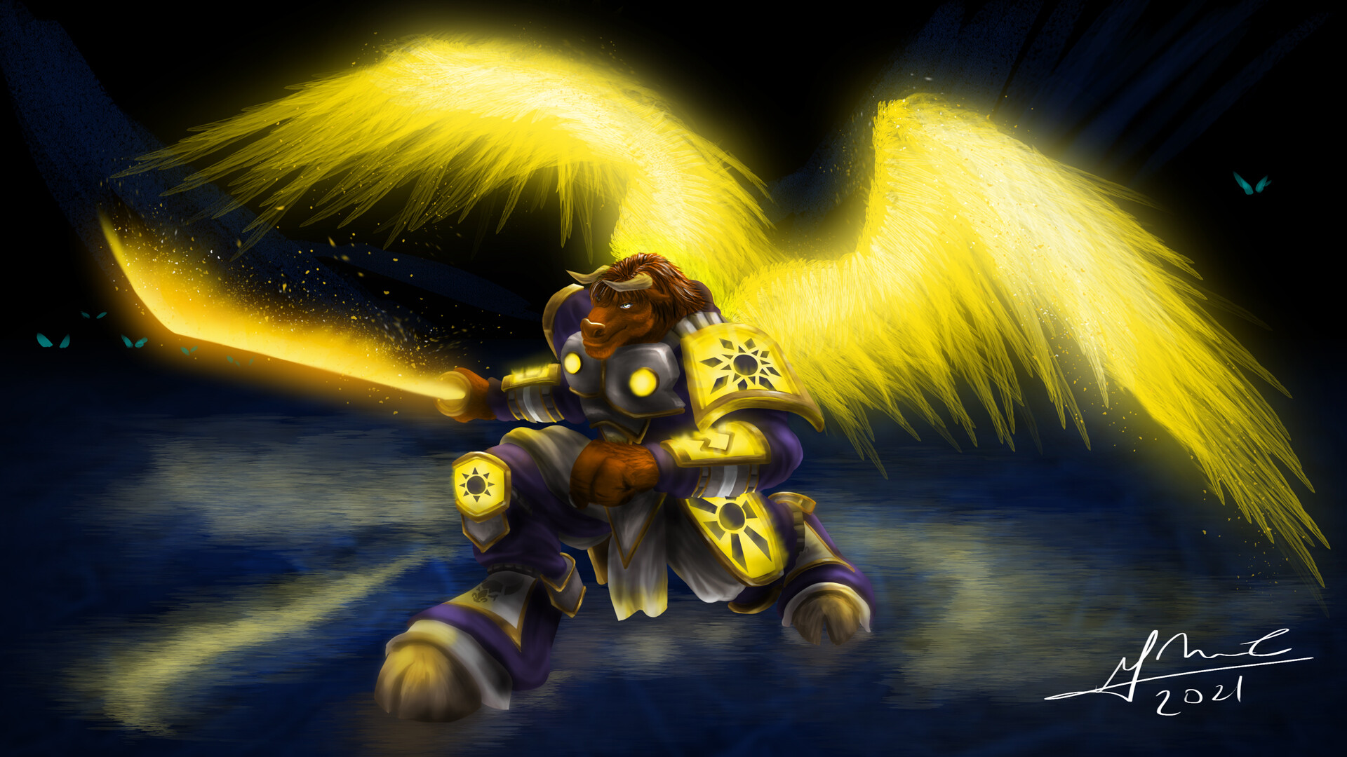 ArtStation - Sunwalker Heavenblaze