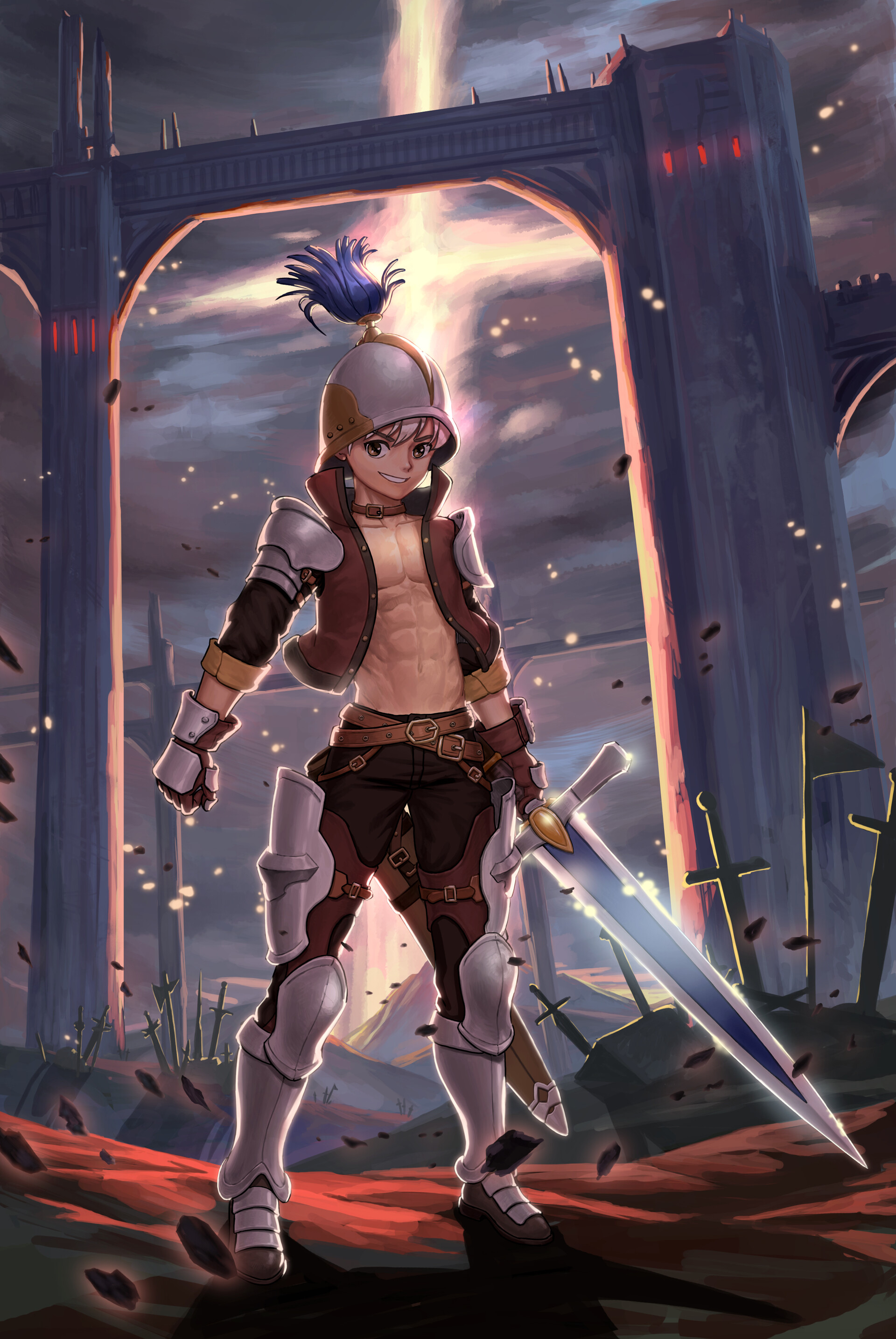 ArtStation - Boy Sword master