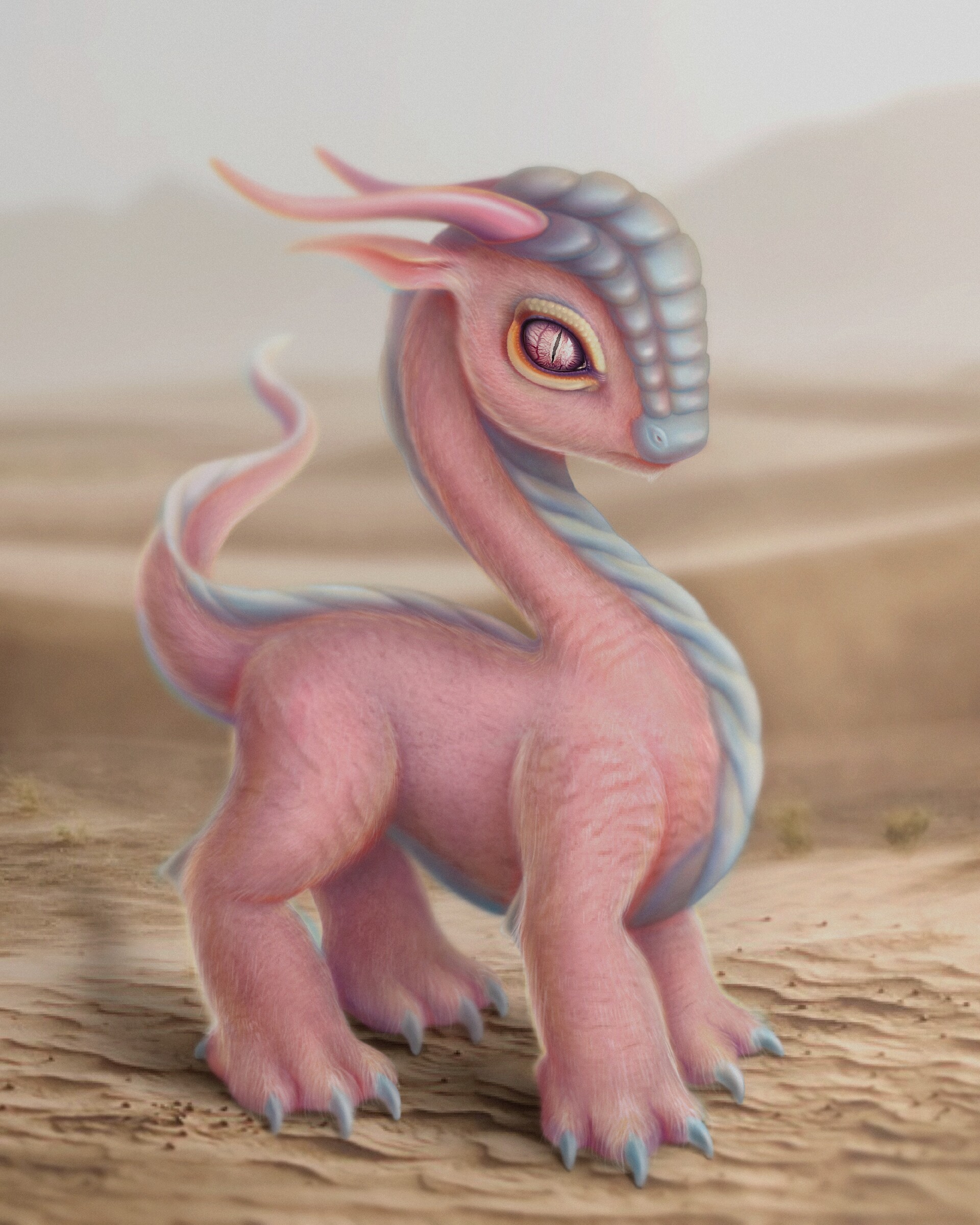 ArtStation - Cute dinosaur