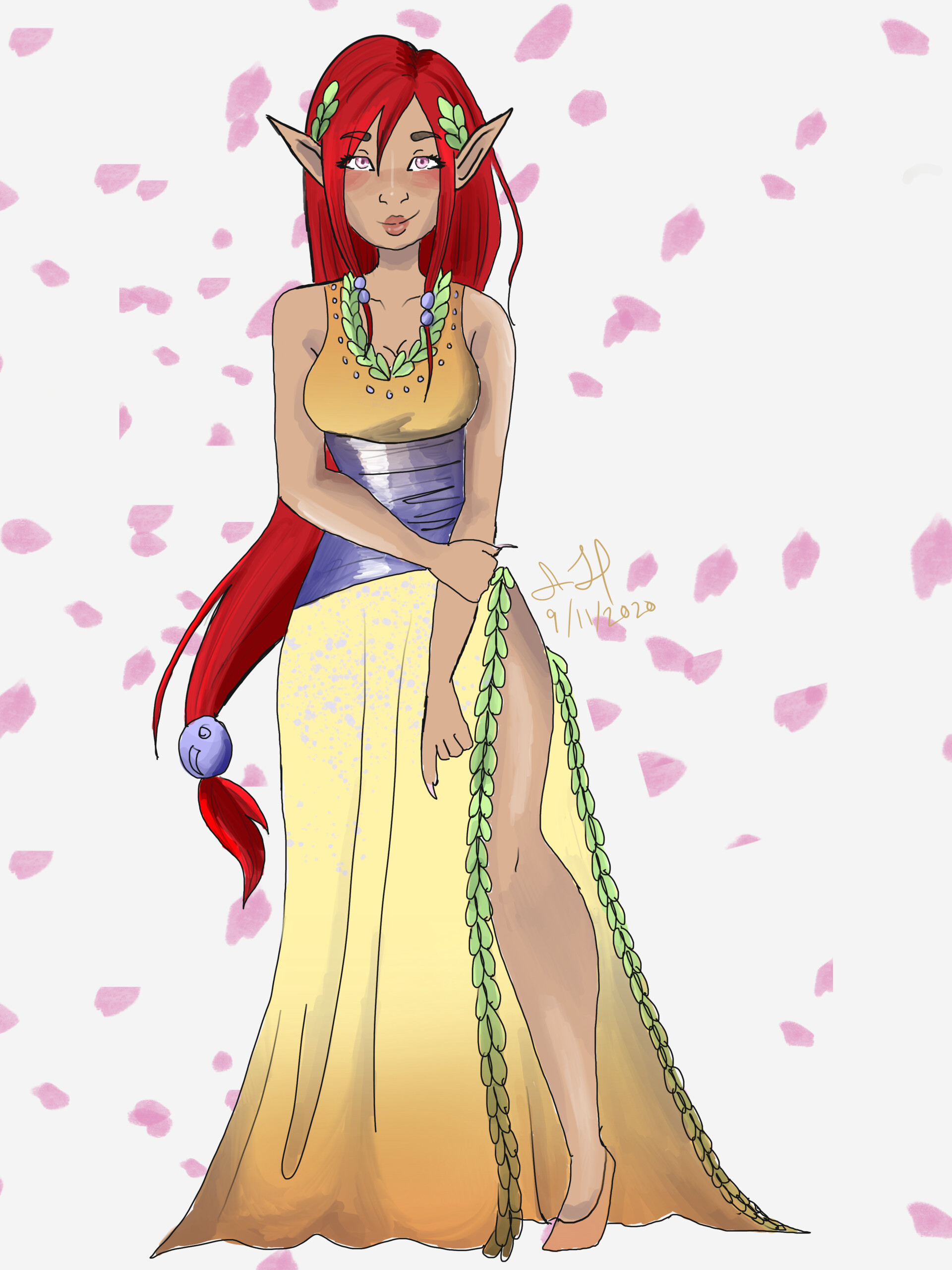 ArtStation - Florna, the Spring Deity