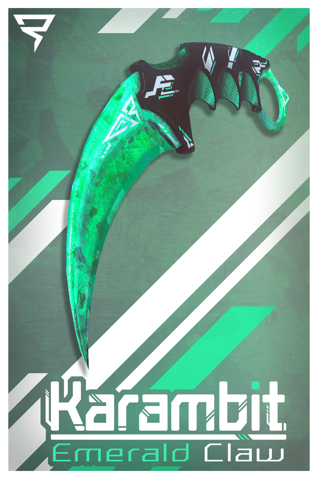 ArtStation - Karambit - Emerald Claw
