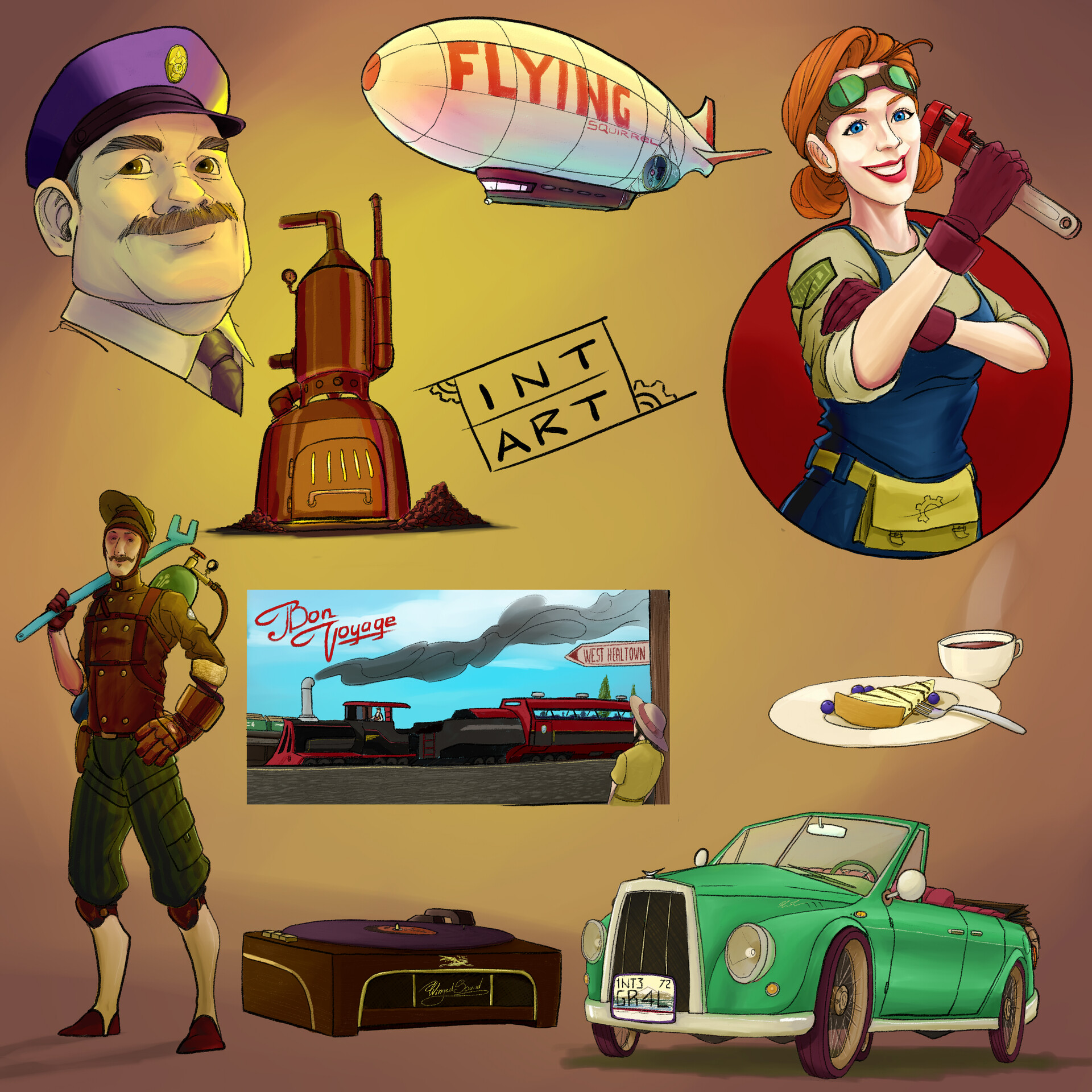 ArtStation - Steampunk