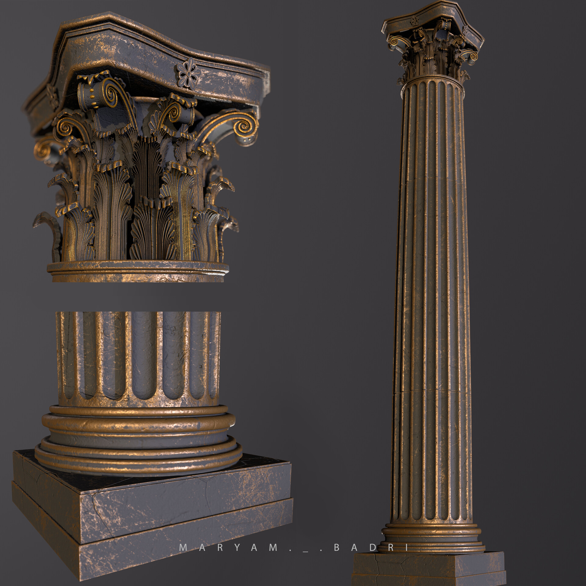 ArtStation - column