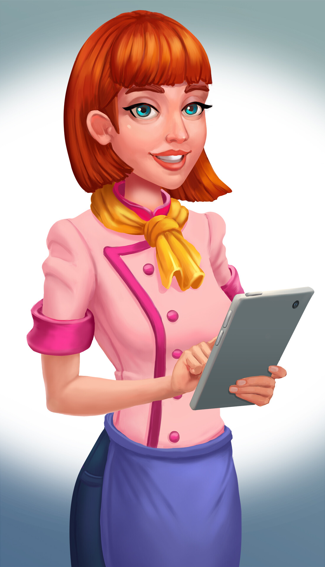 ArtStation - 2D character, emotions.