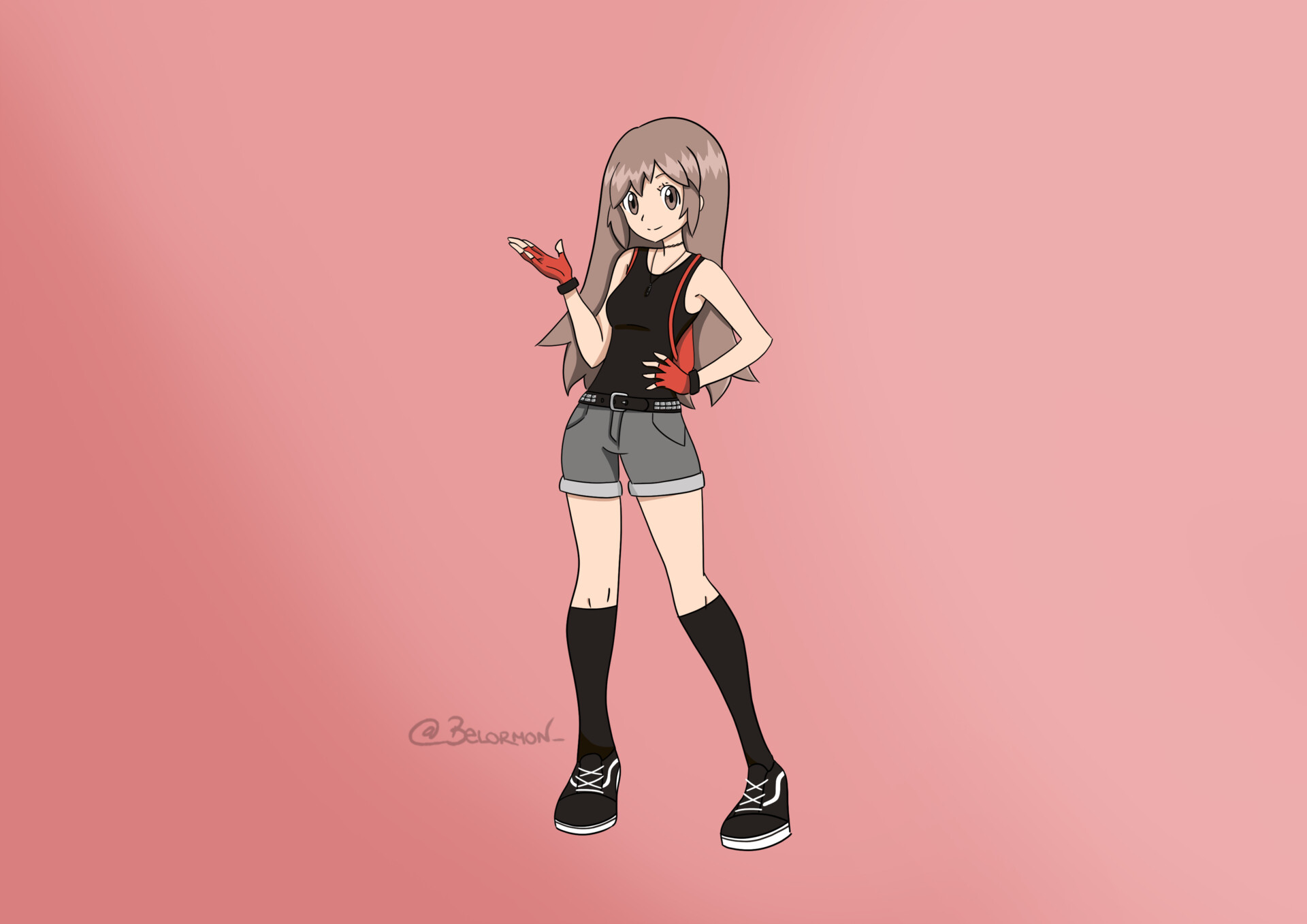 how to draw girl pokemon trainers