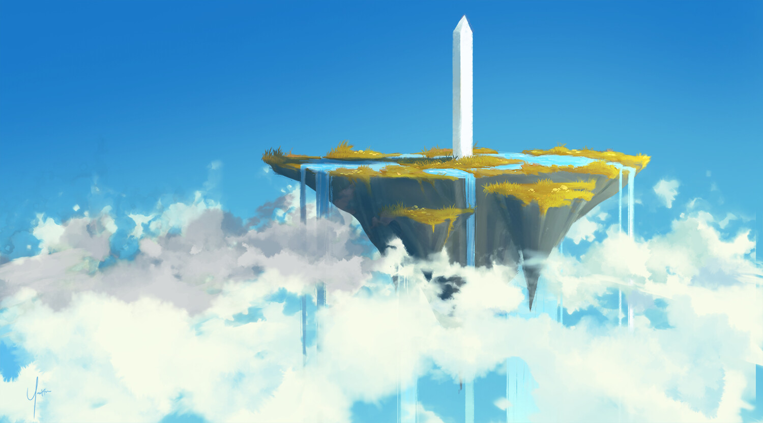 ArtStation - Infinite pure water