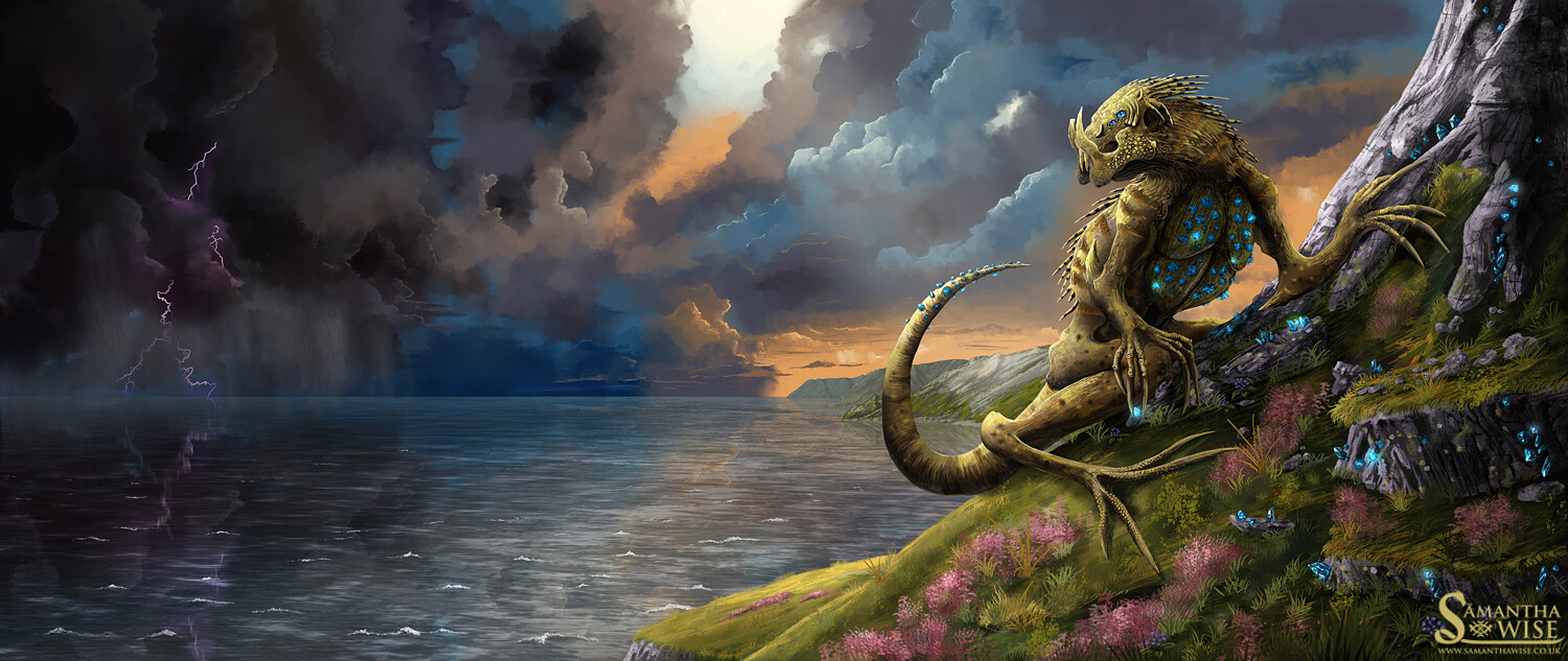 ArtStation - Storm Approaches : Digital Painting