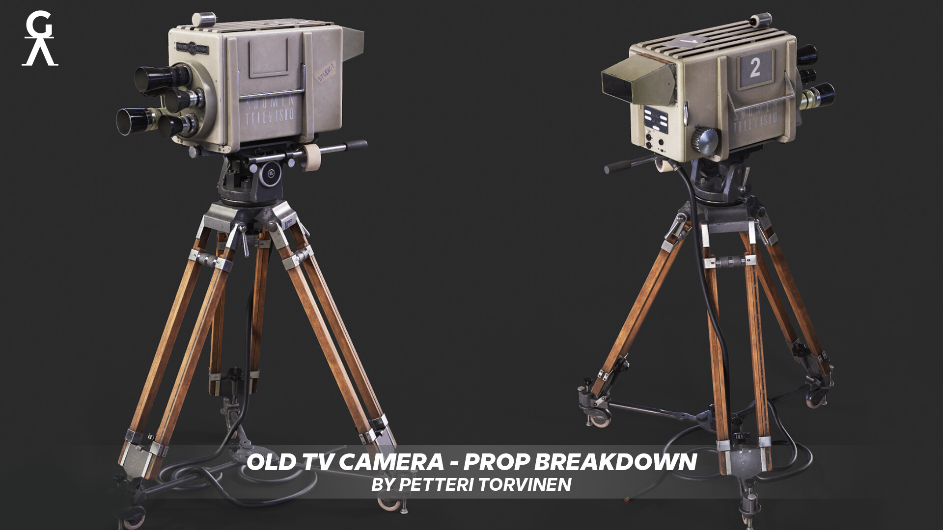 tv camera prop