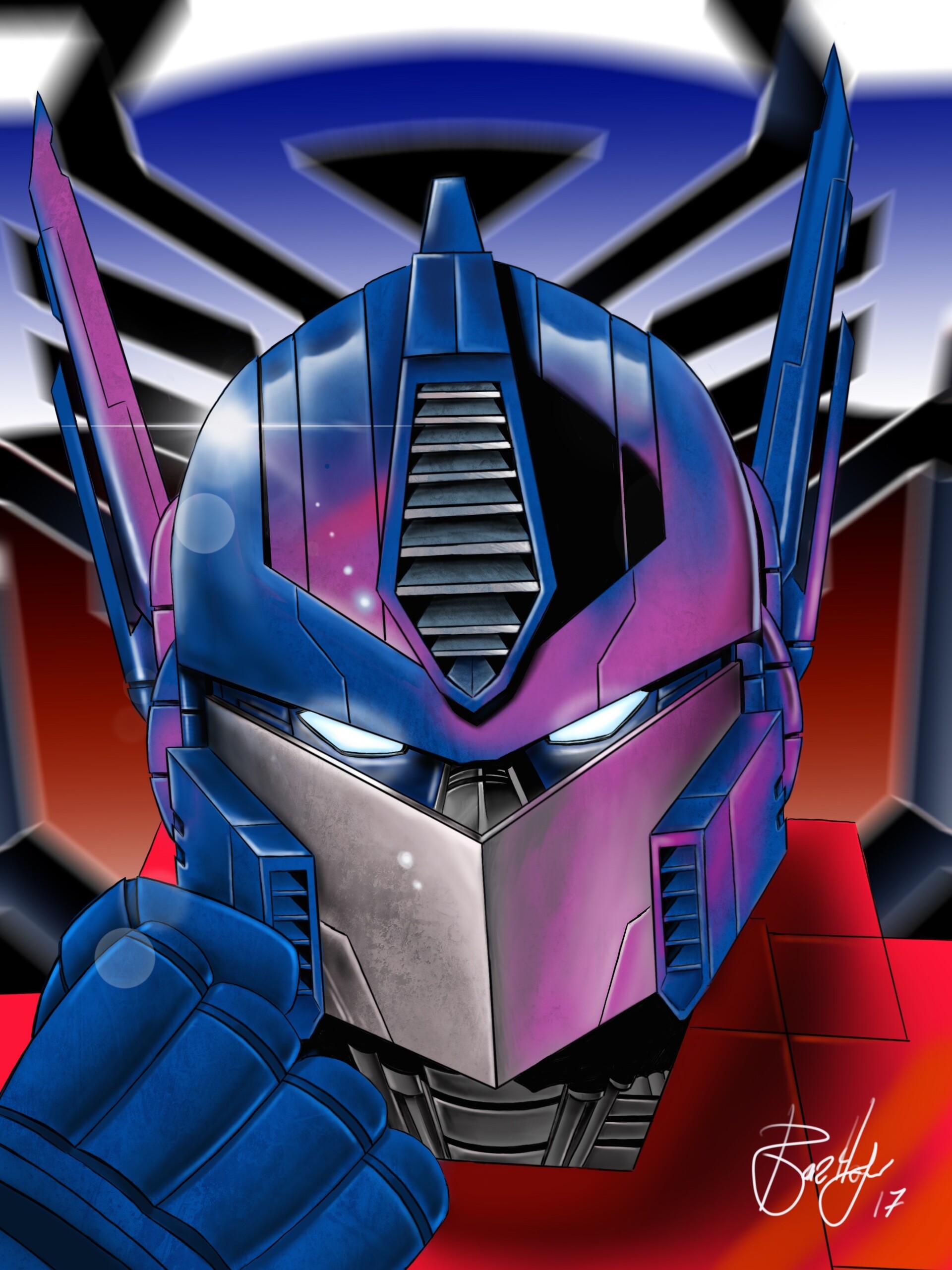 ArtStation - Optimus prime (personal work)