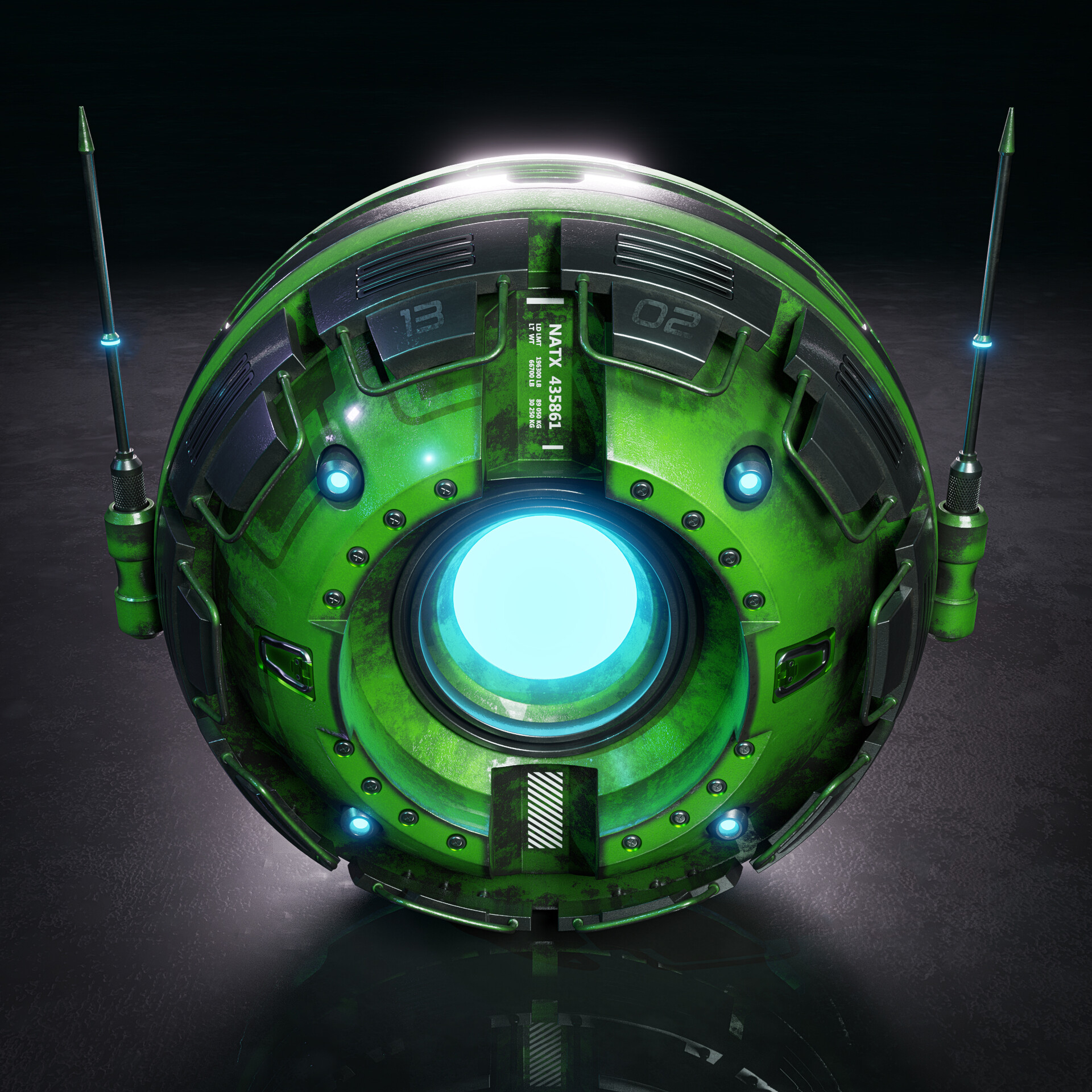 ArtStation - Spherical drone