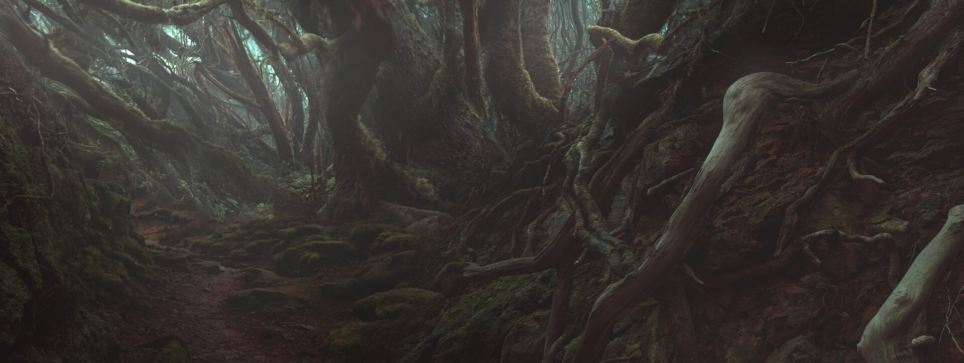 ArtStation - Fangorn Forest