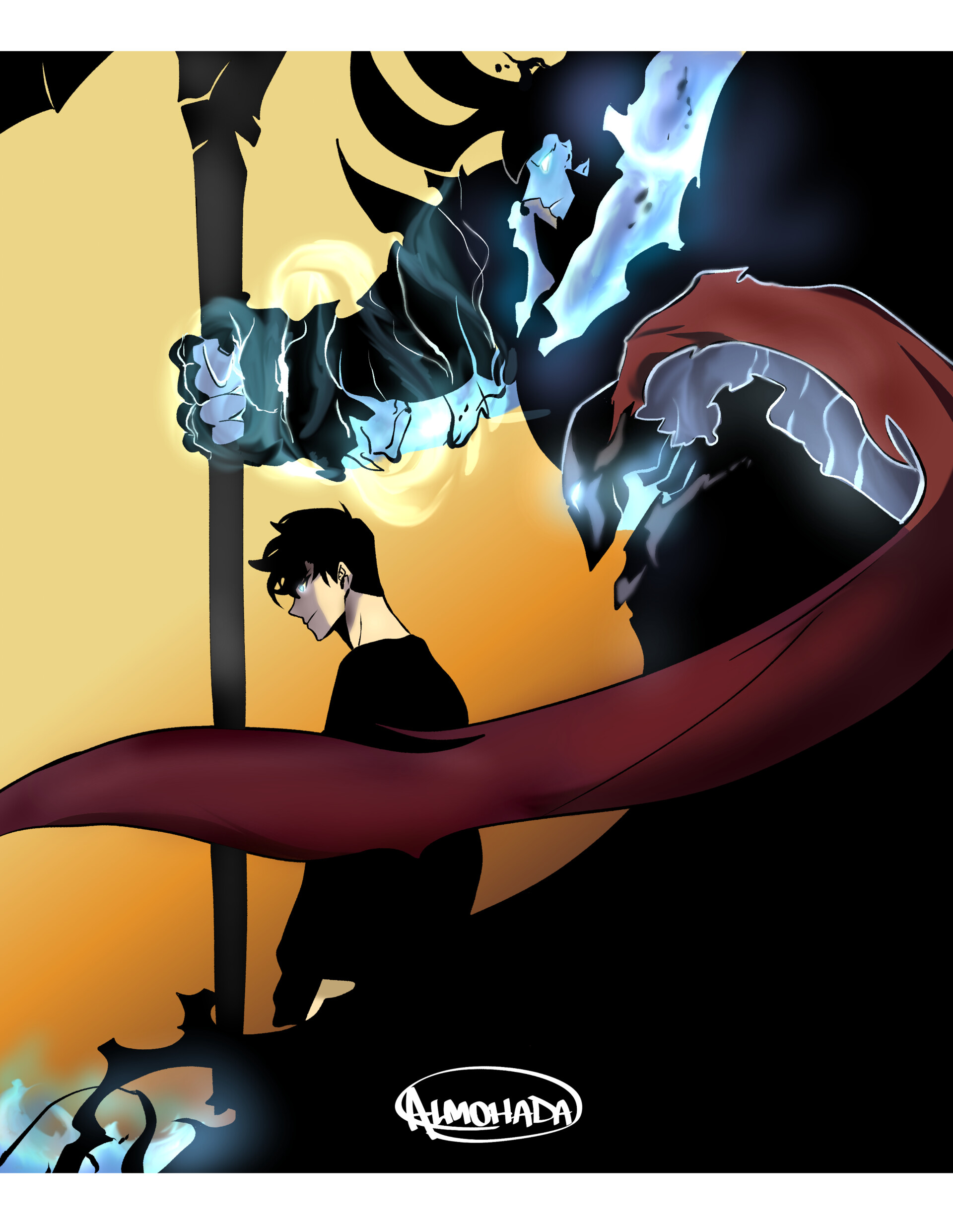 ArtStation - SOLO LEVELING - SUN JIN WOO, IGRIS & IRON