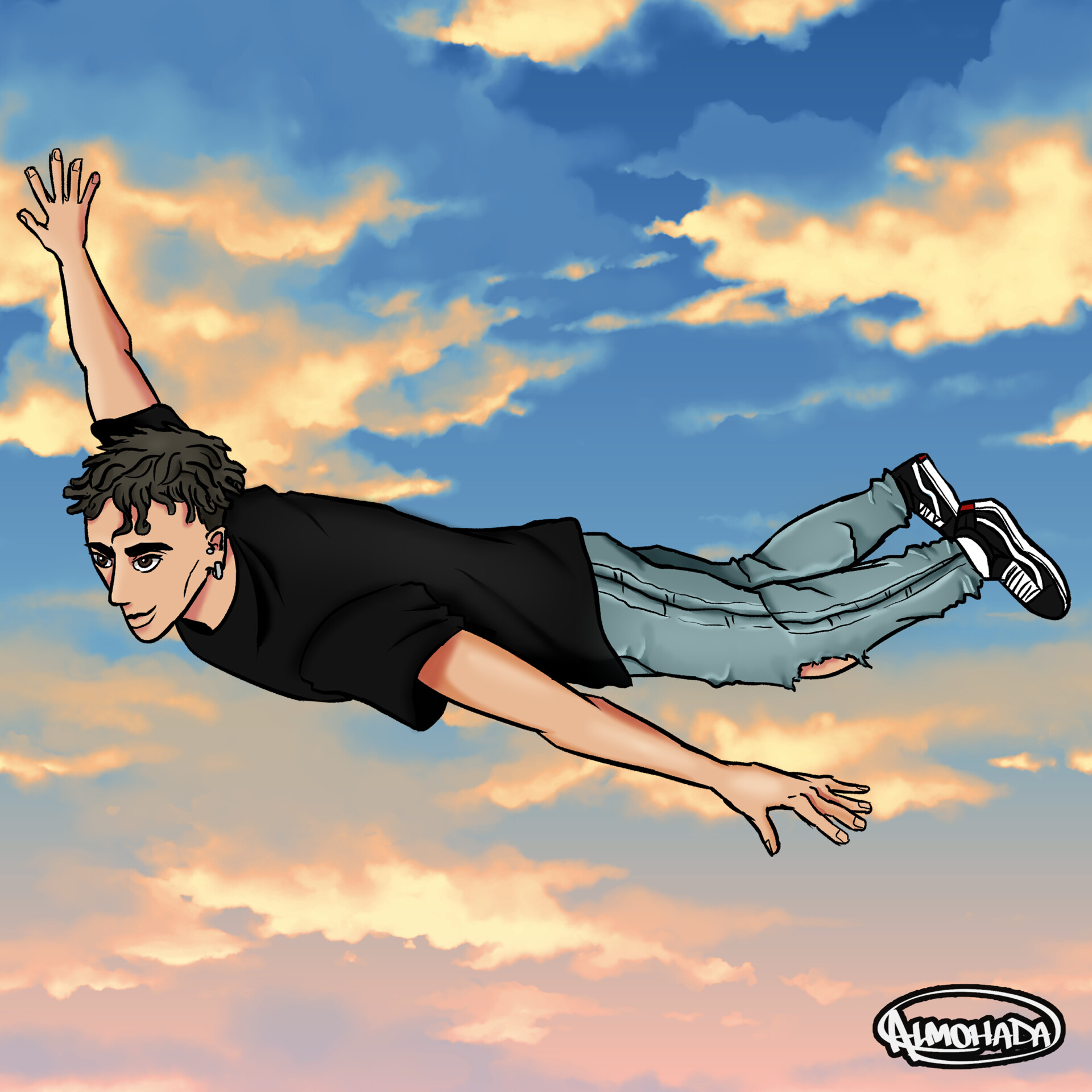 ArtStation - GABI - SONG COVER ARTWORK