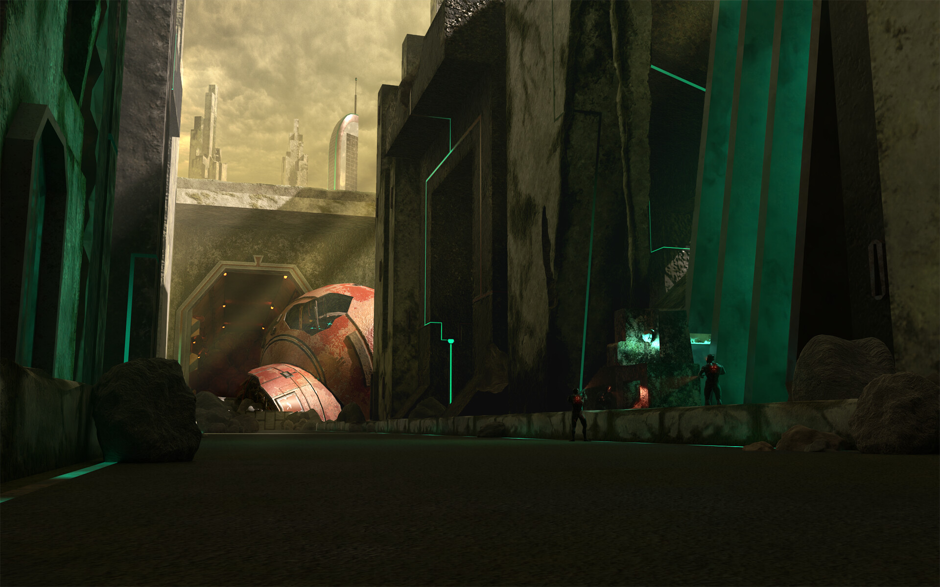 ArtStation - Cube city