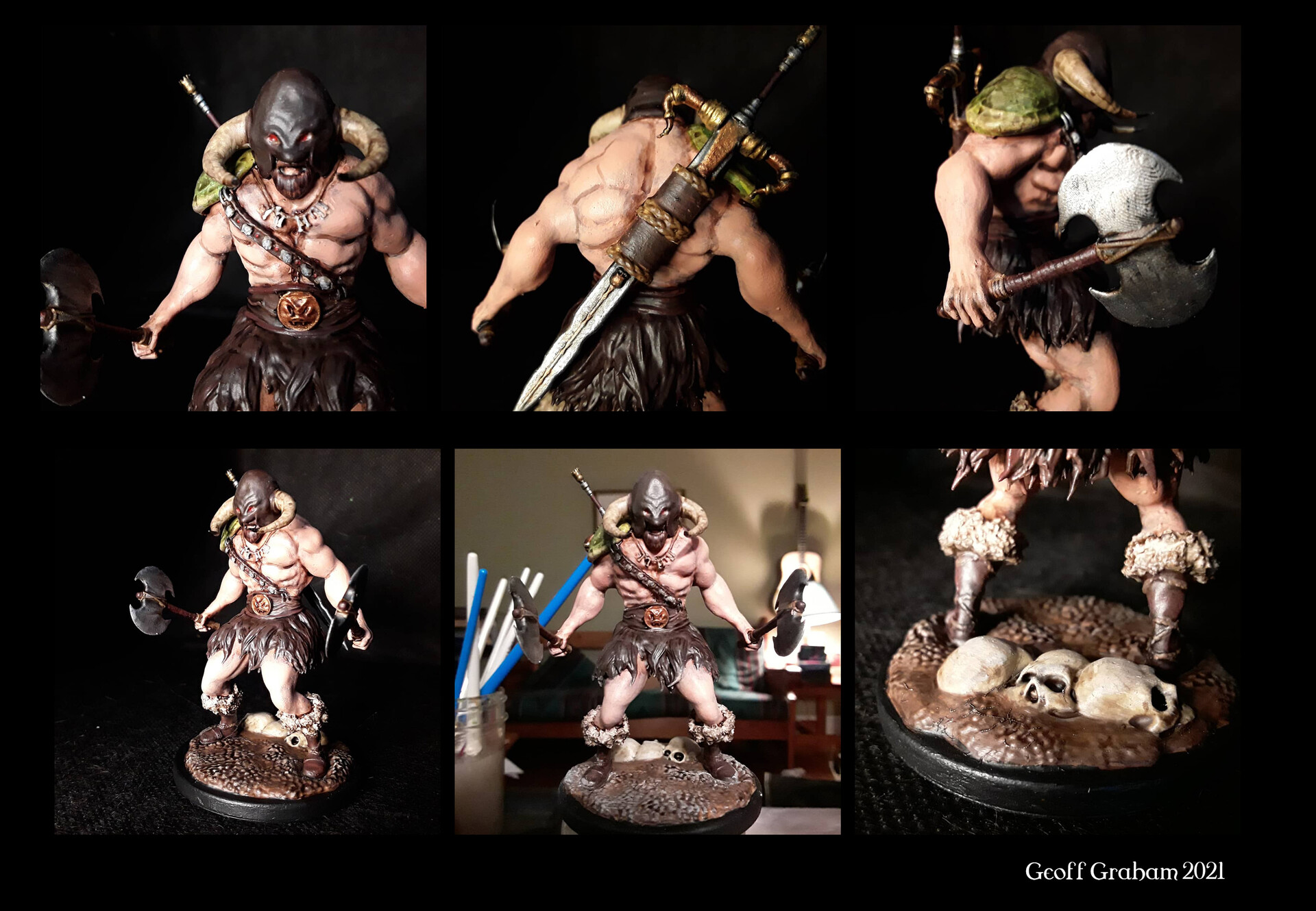 Geoff Graham - Barbarian Sculpt - For 3D Print