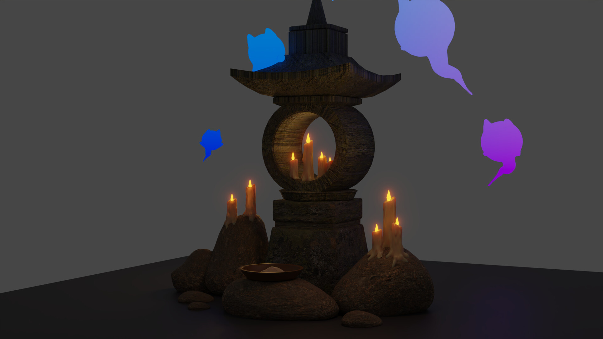 ArtStation - Ghost altar