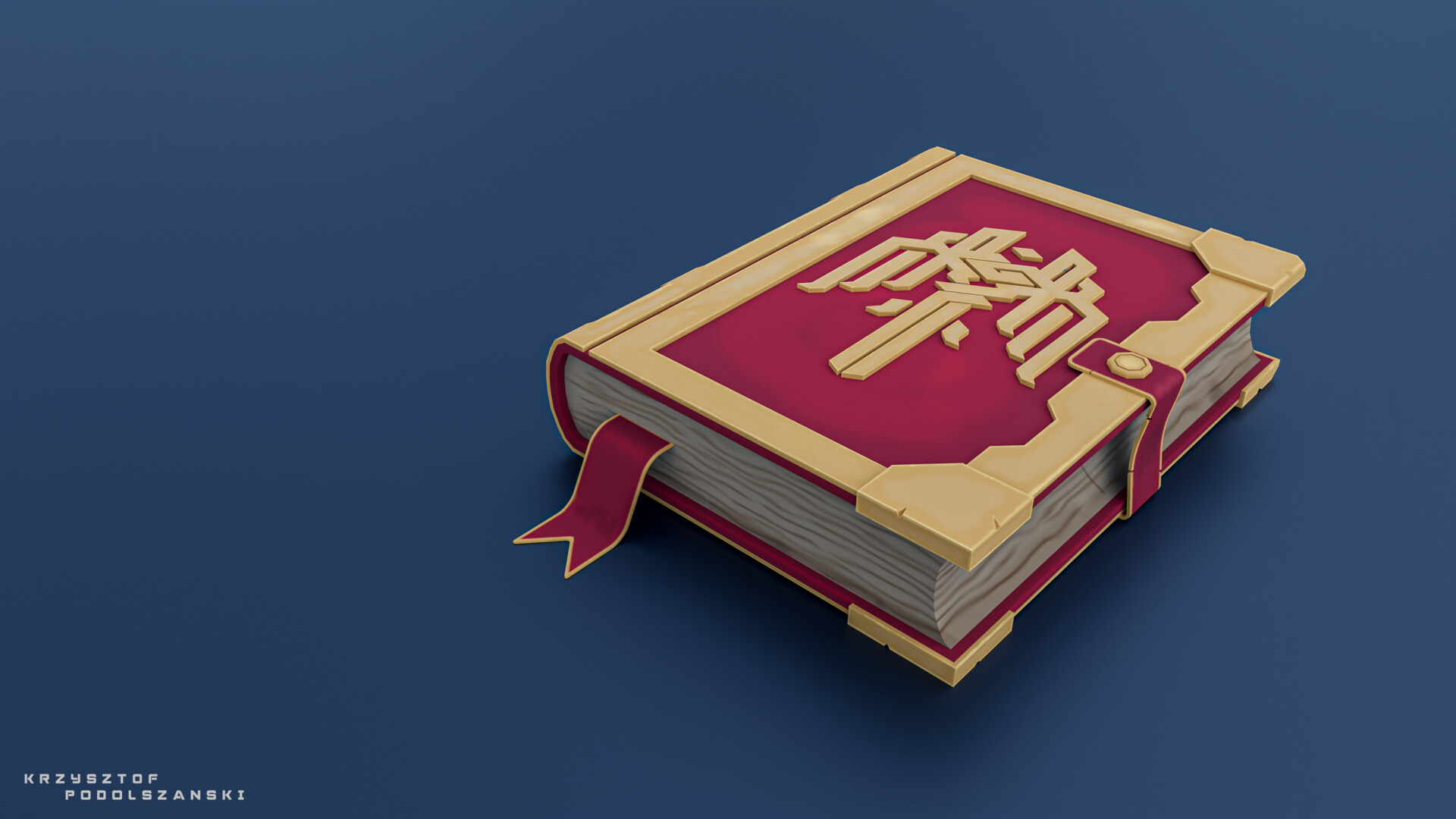 ArtStation - Handpainted Book