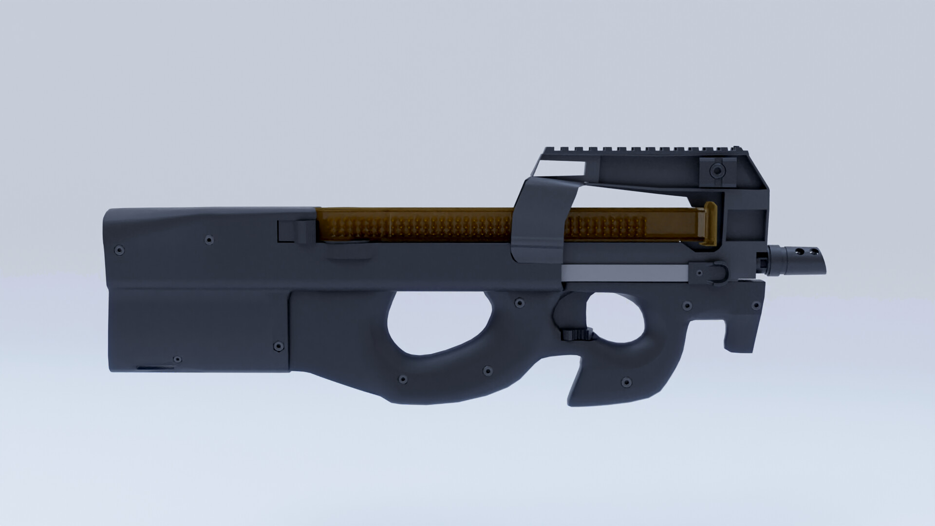 ArtStation - FN P90 weapon