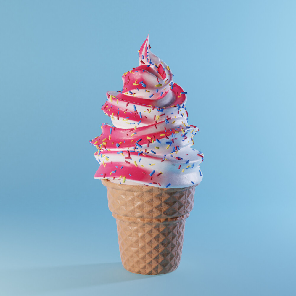 ArtStation - Ice Cone