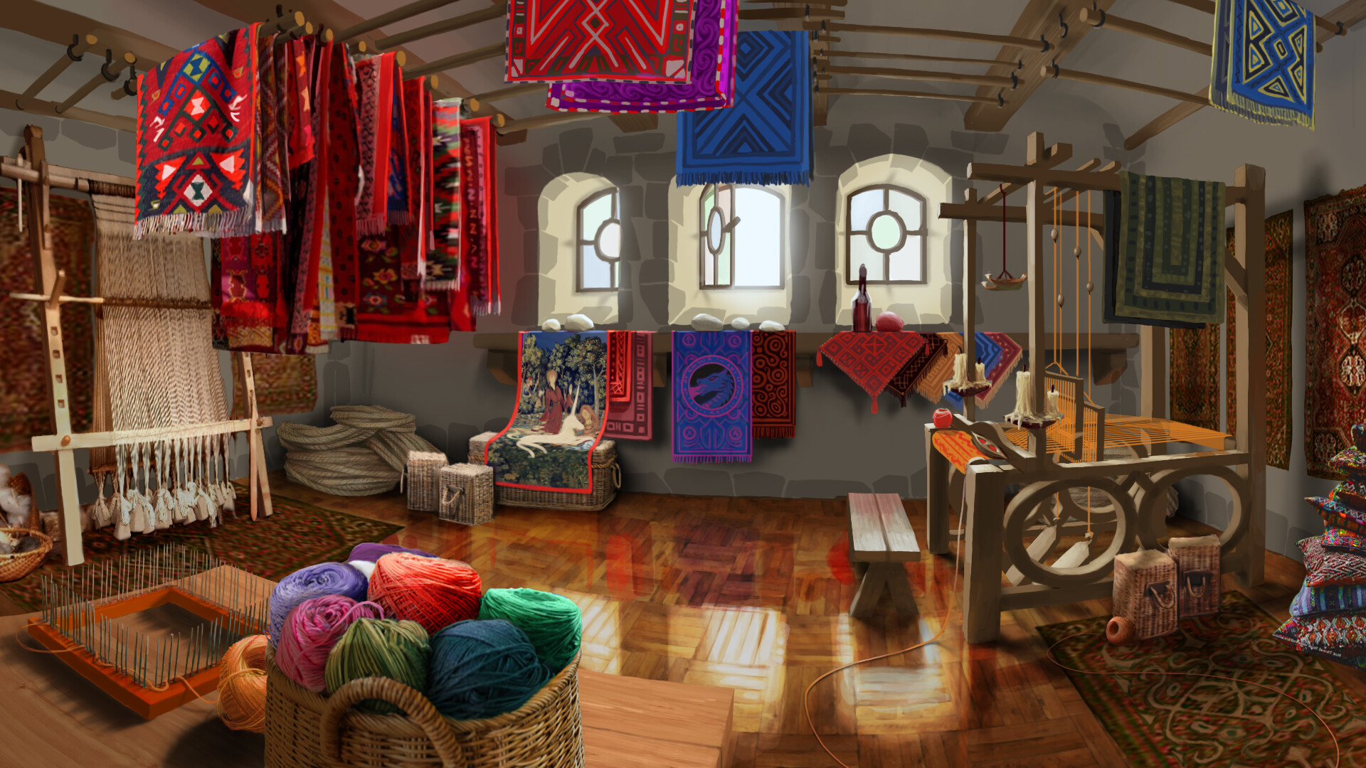 ArtStation - 2020 Weaver workshop