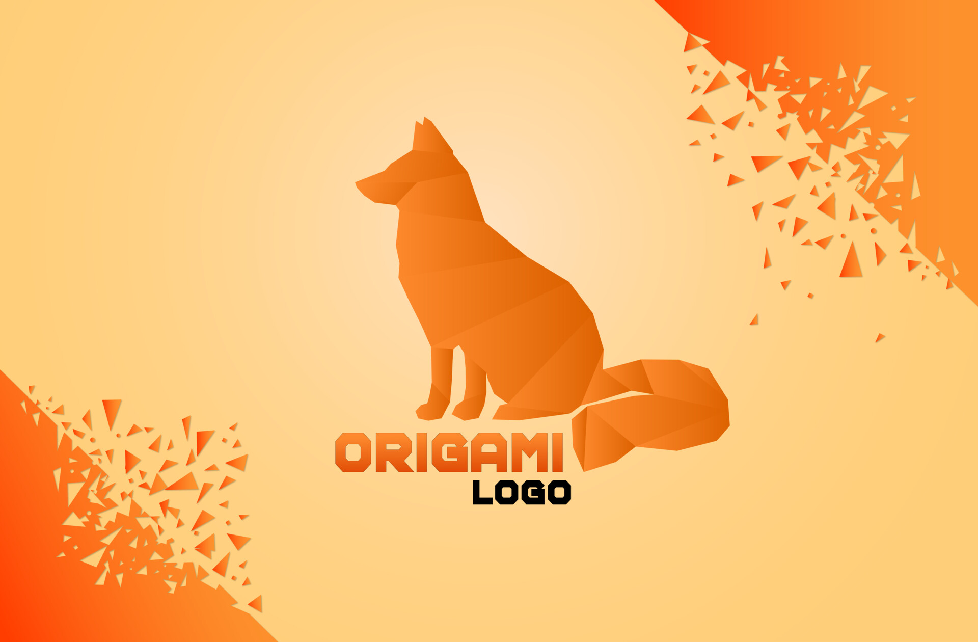 ArtStation - Origami Logo