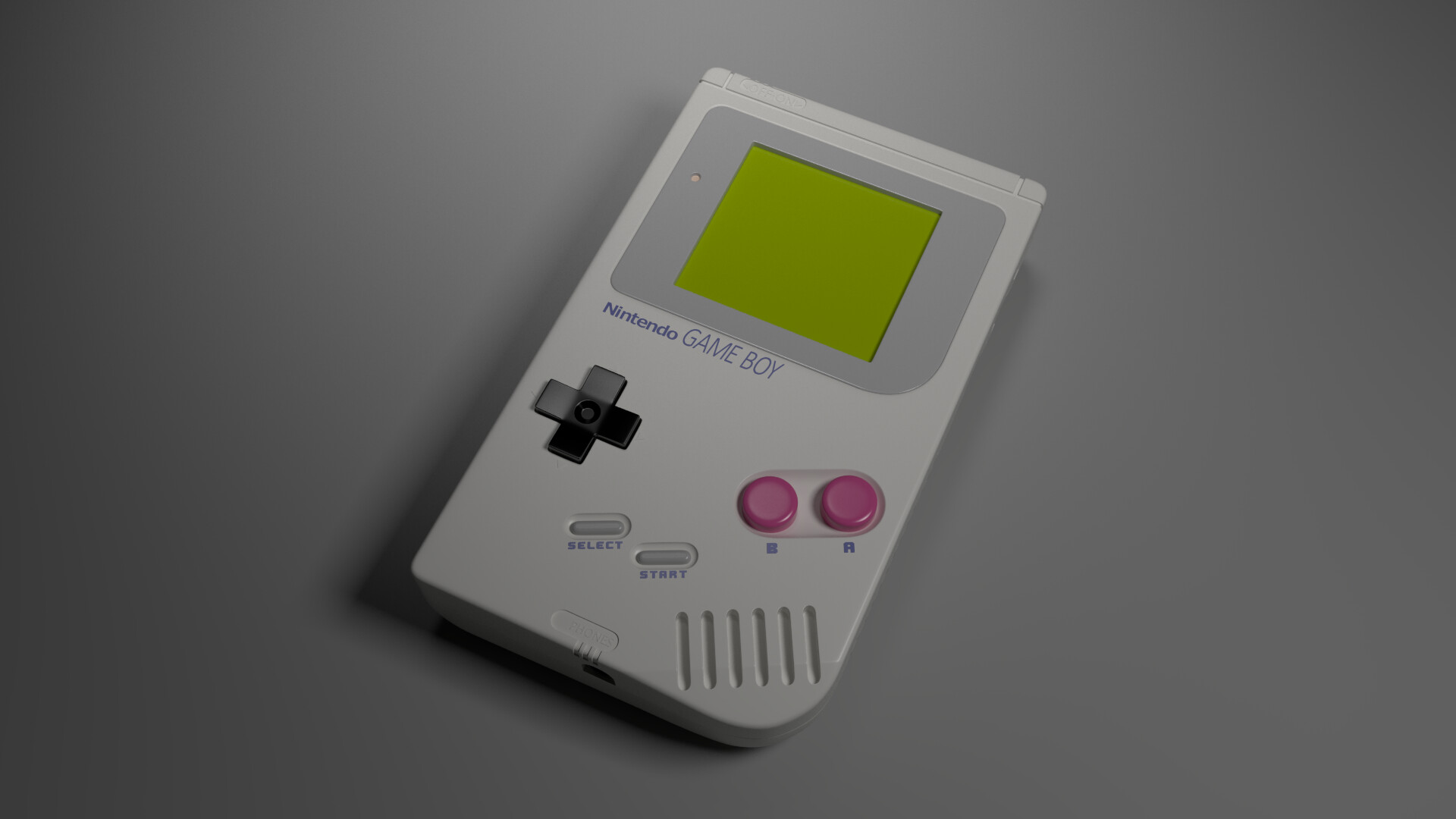 ArtStation - Modelling Practice - 18 Game Boy