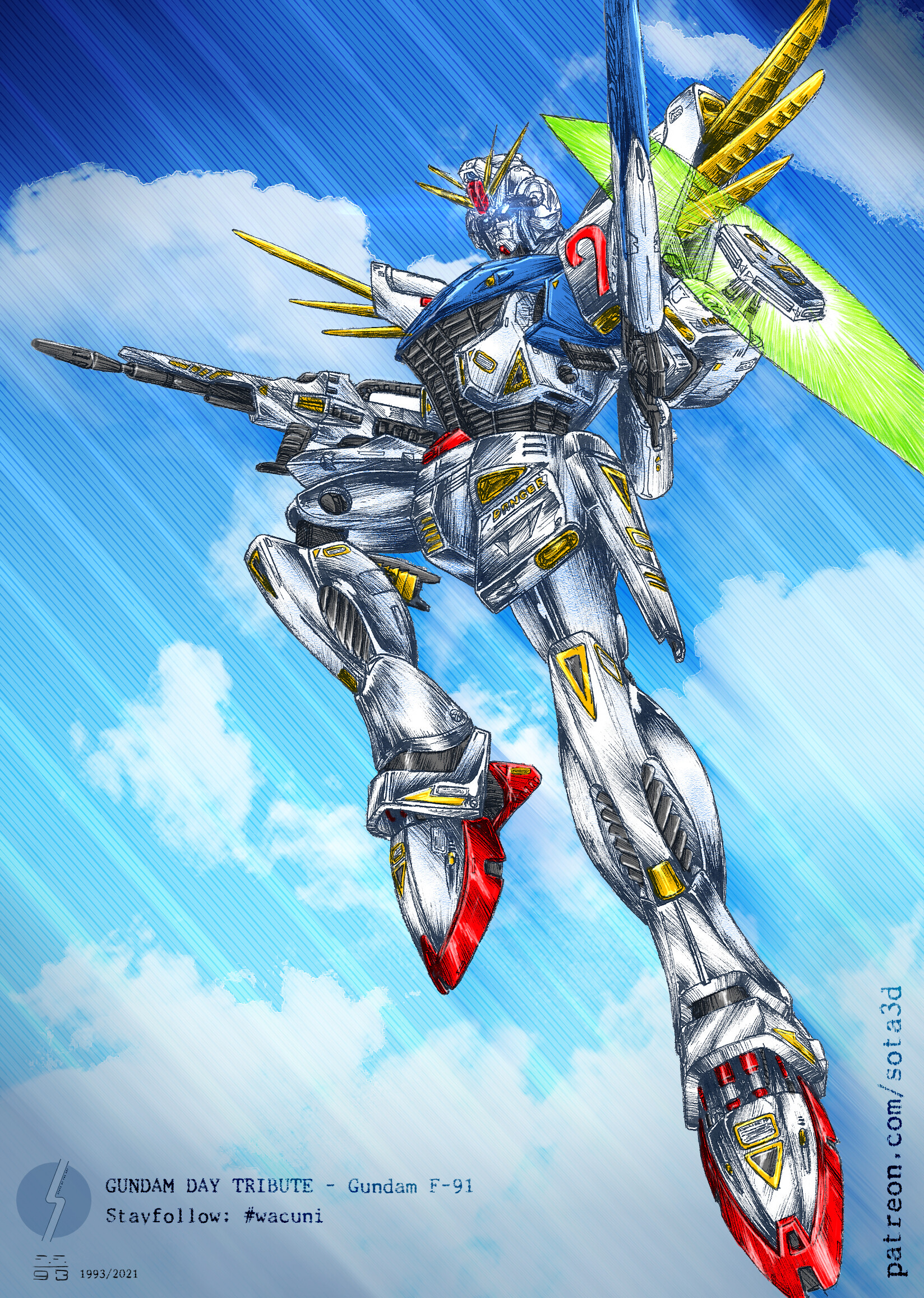 ArtStation - GUNDAM F-91