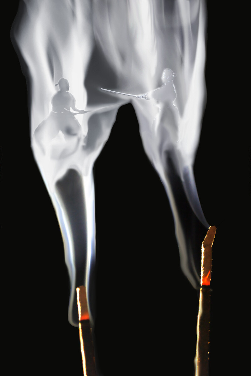 ArtStation - Samurai prayer