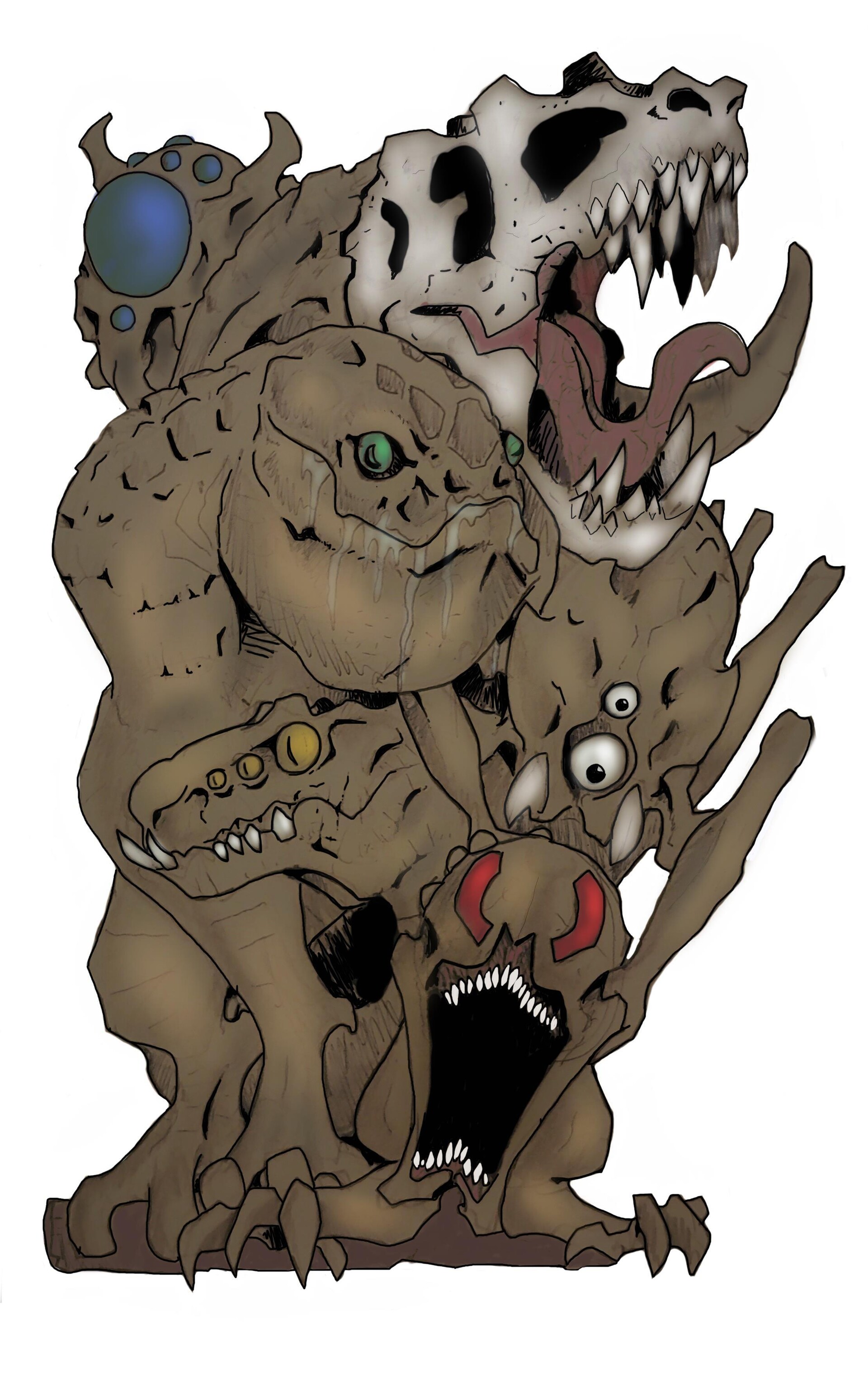 ArtStation - Monster Collage 5