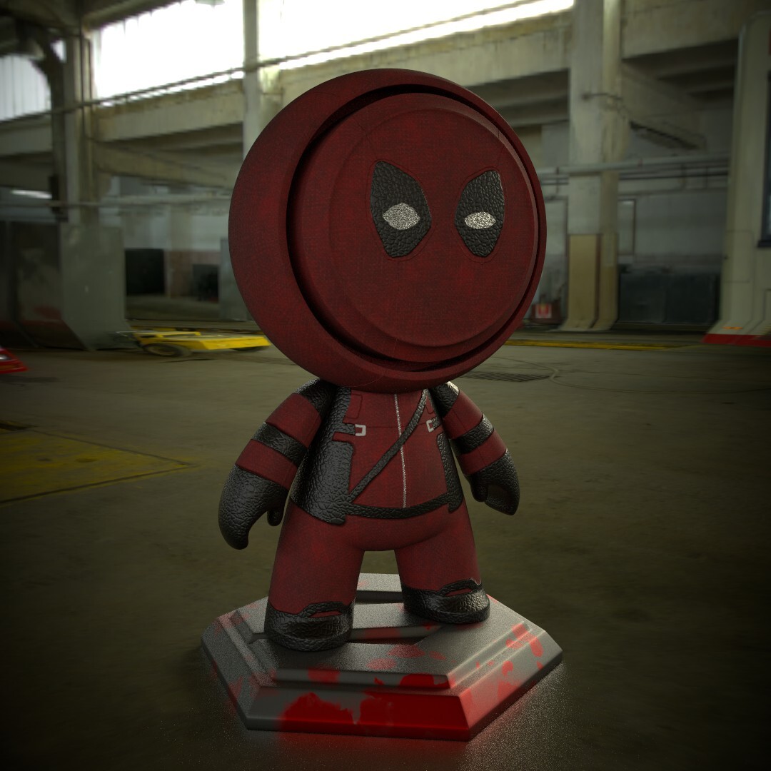 ArtStation - deadpool in substance