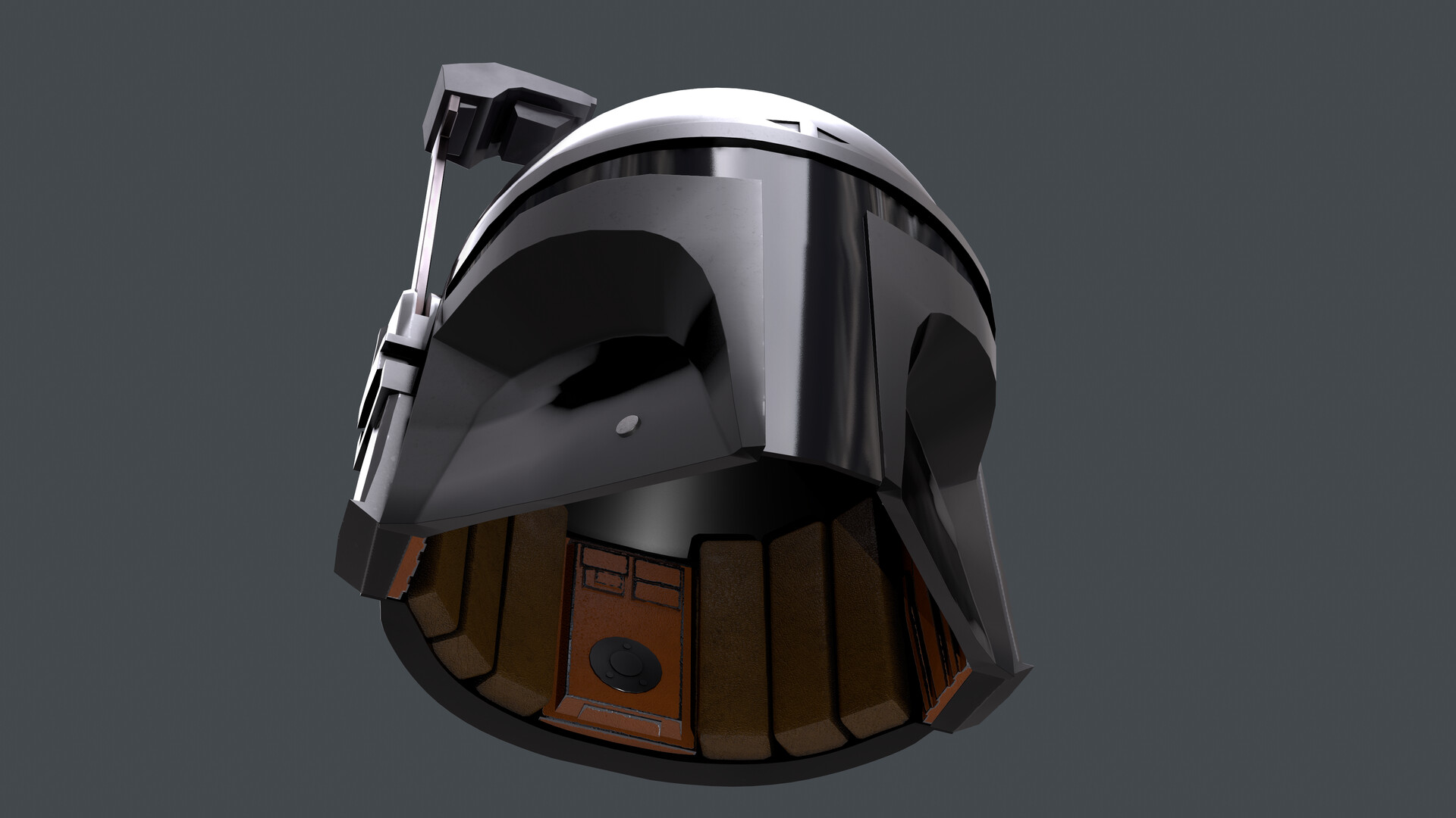 ArtStation - Mandalorian Helmet "Beskar"