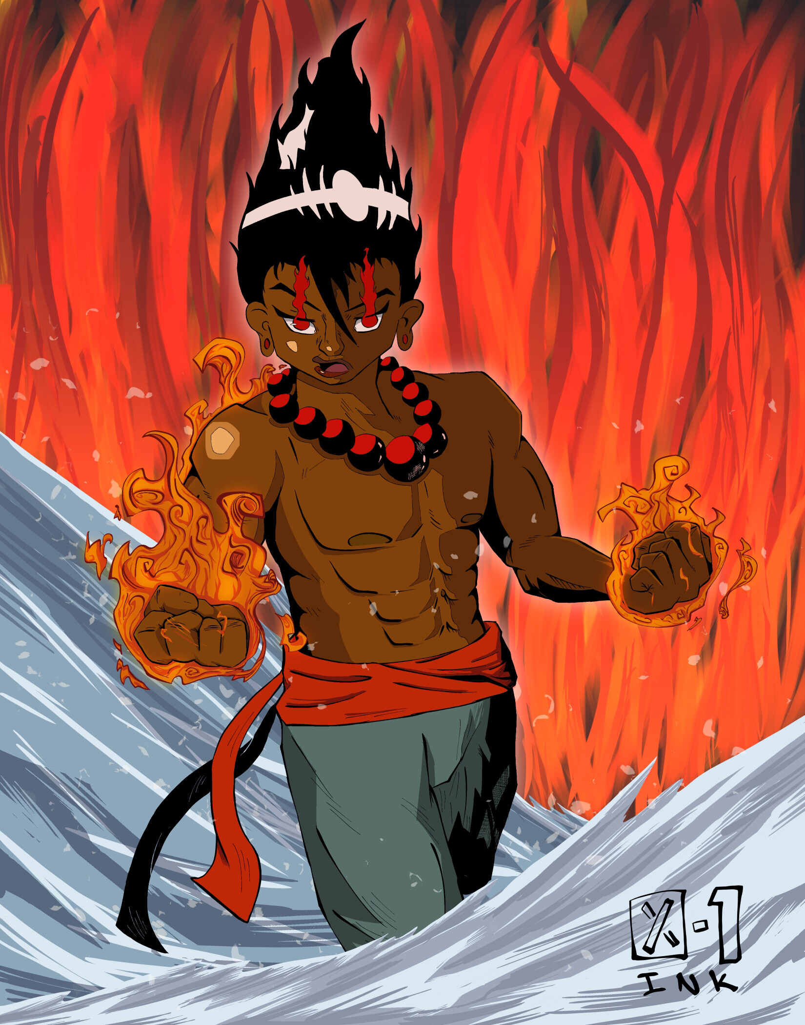 ArtStation - Curupira Character concept