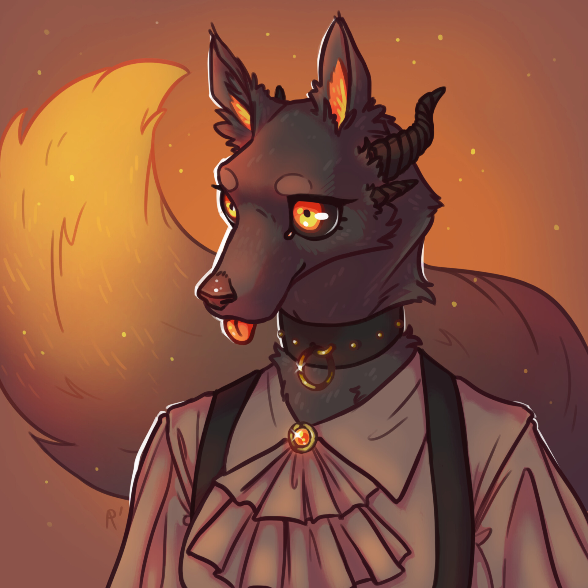 ArtStation - Hellhound Girl