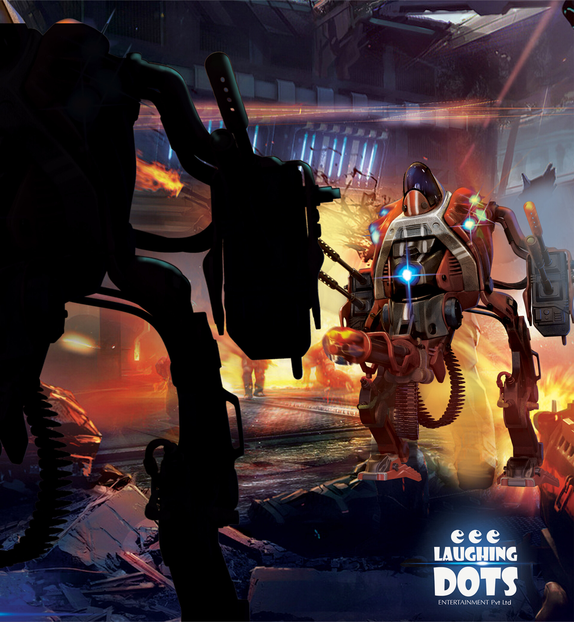 ArtStation - Robo War_ Concept Art