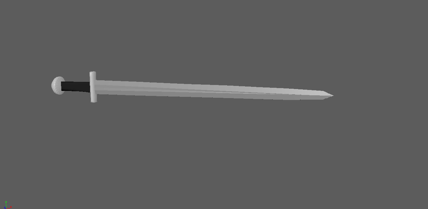 ArtStation - Basic Sword (Amateur Model)