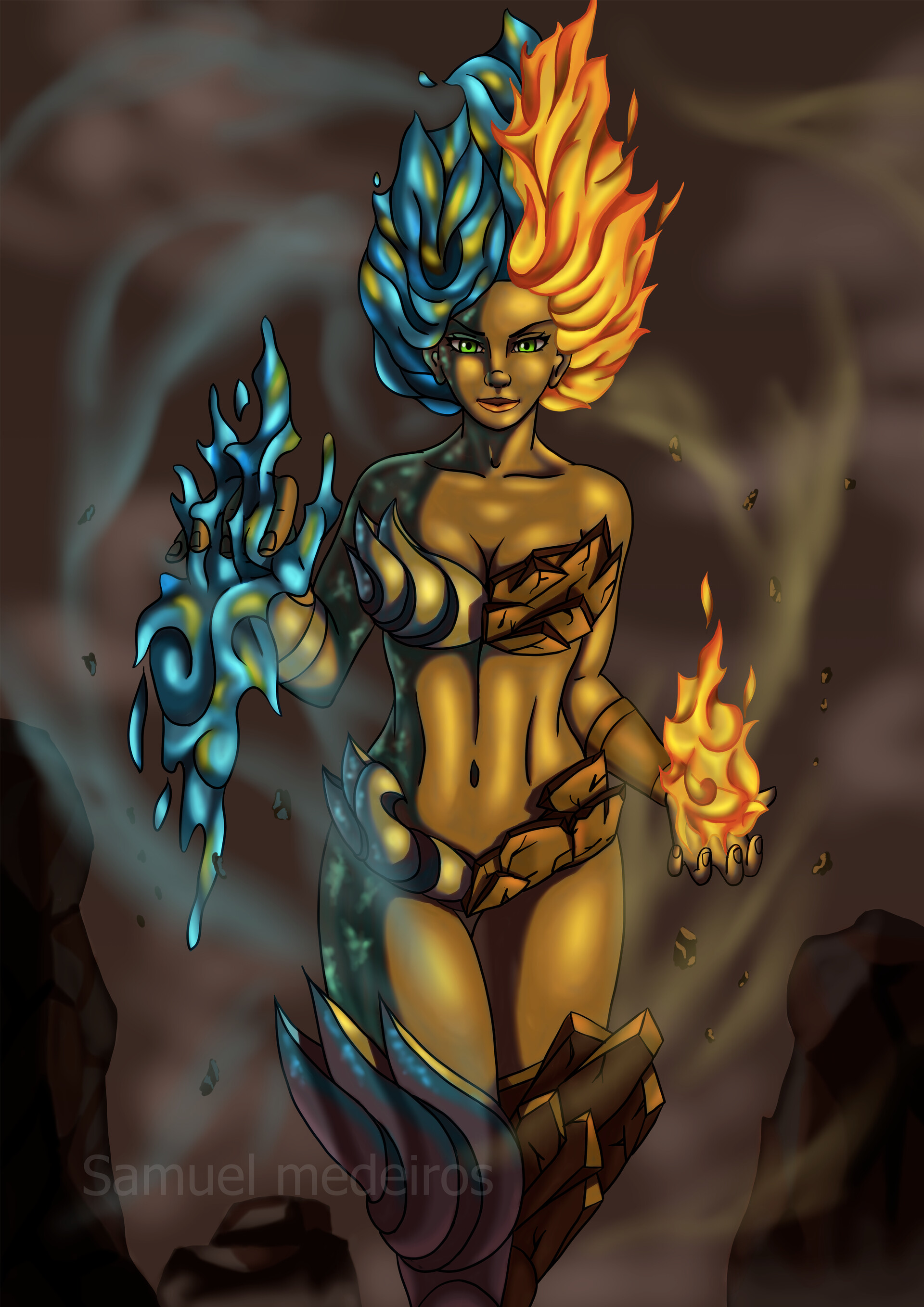 ArtStation - Princess elemental