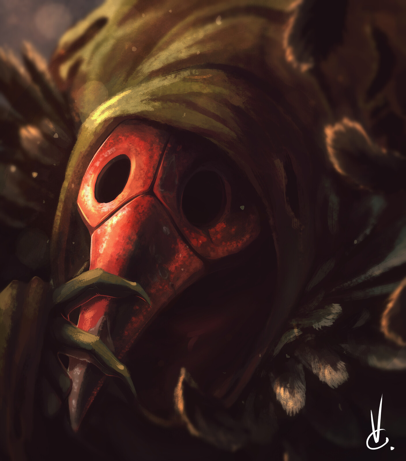 Verena Geilfus - Scrapbeak Fanart