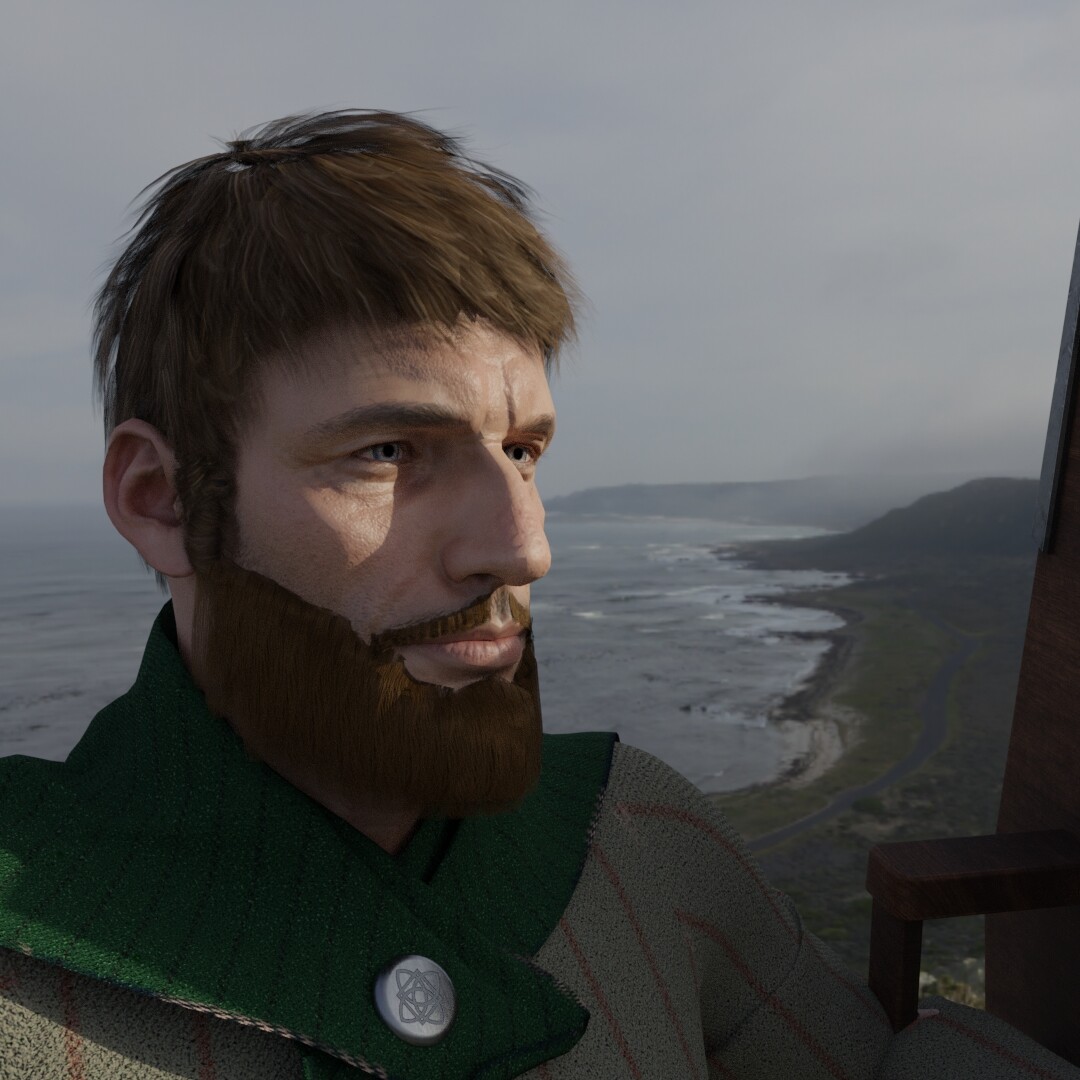 ArtStation - Germanic Warrior