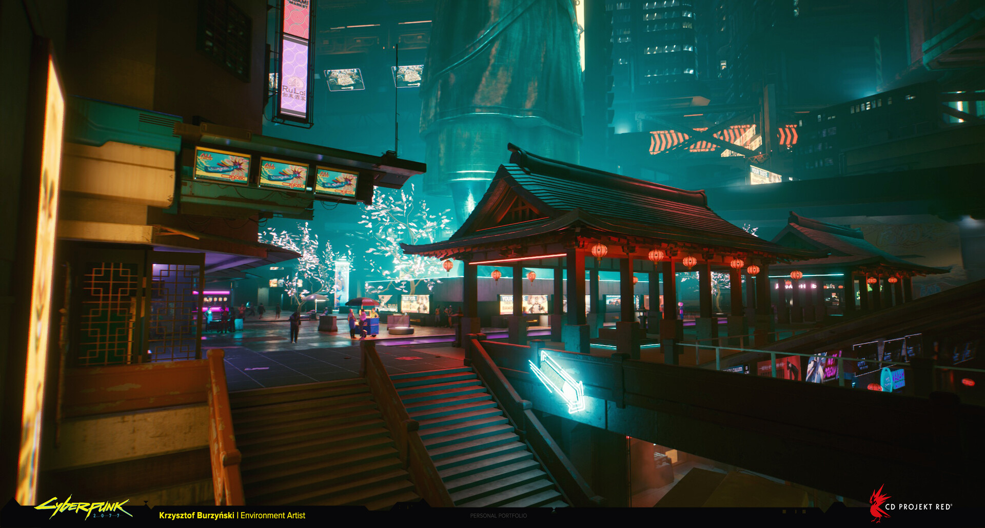 Krzysiek Burzyński - Cyberpunk 2077 | Area of Japantown, subdistrict of ...
