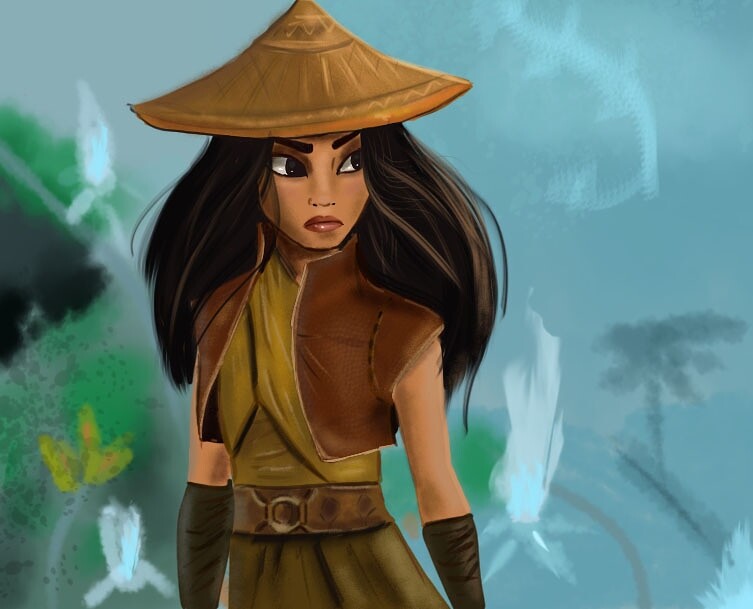 ArtStation - #fanart Raya