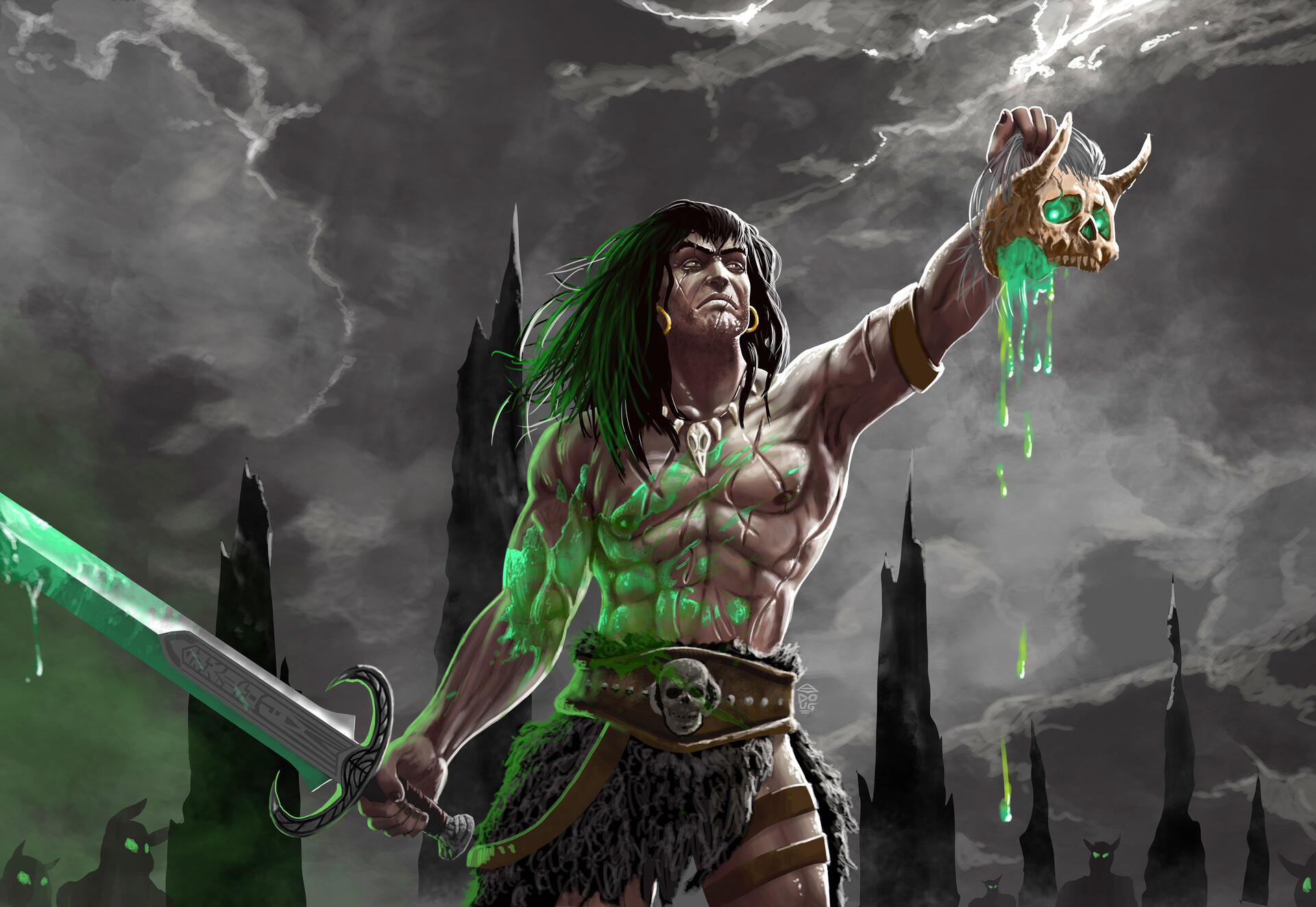 ArtStation - Conan - The Barbarian