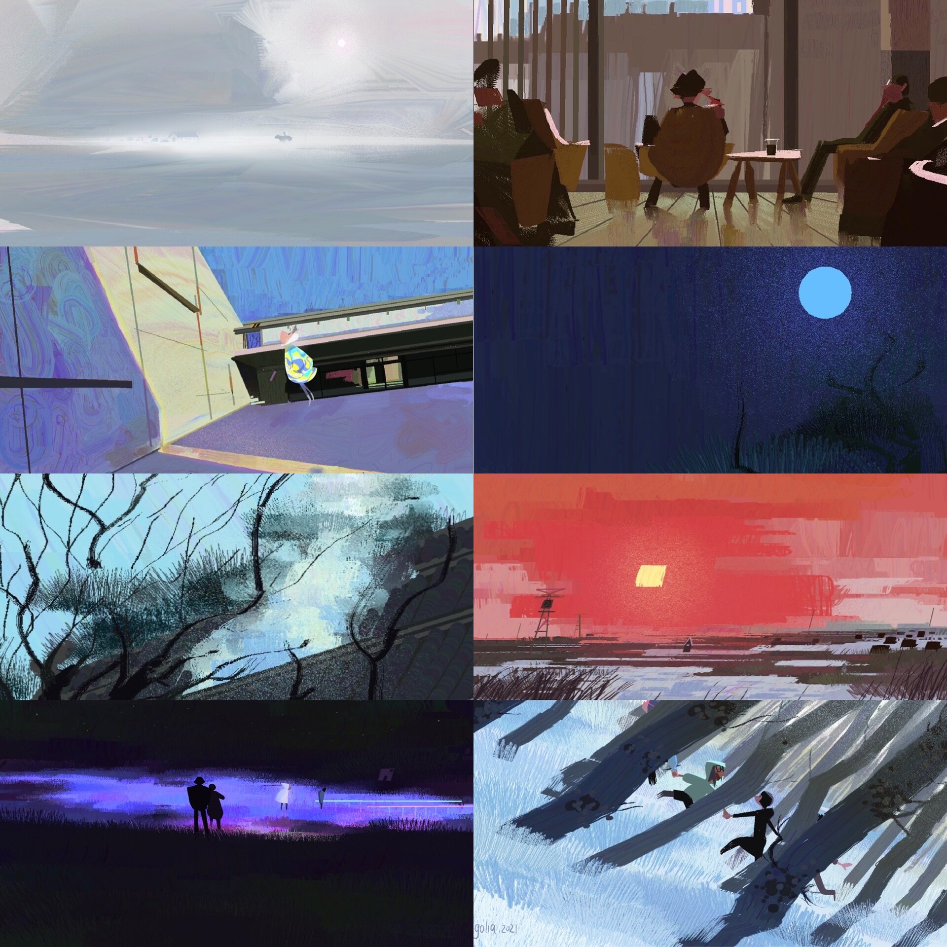 ArtStation - lifedrawing in low magic