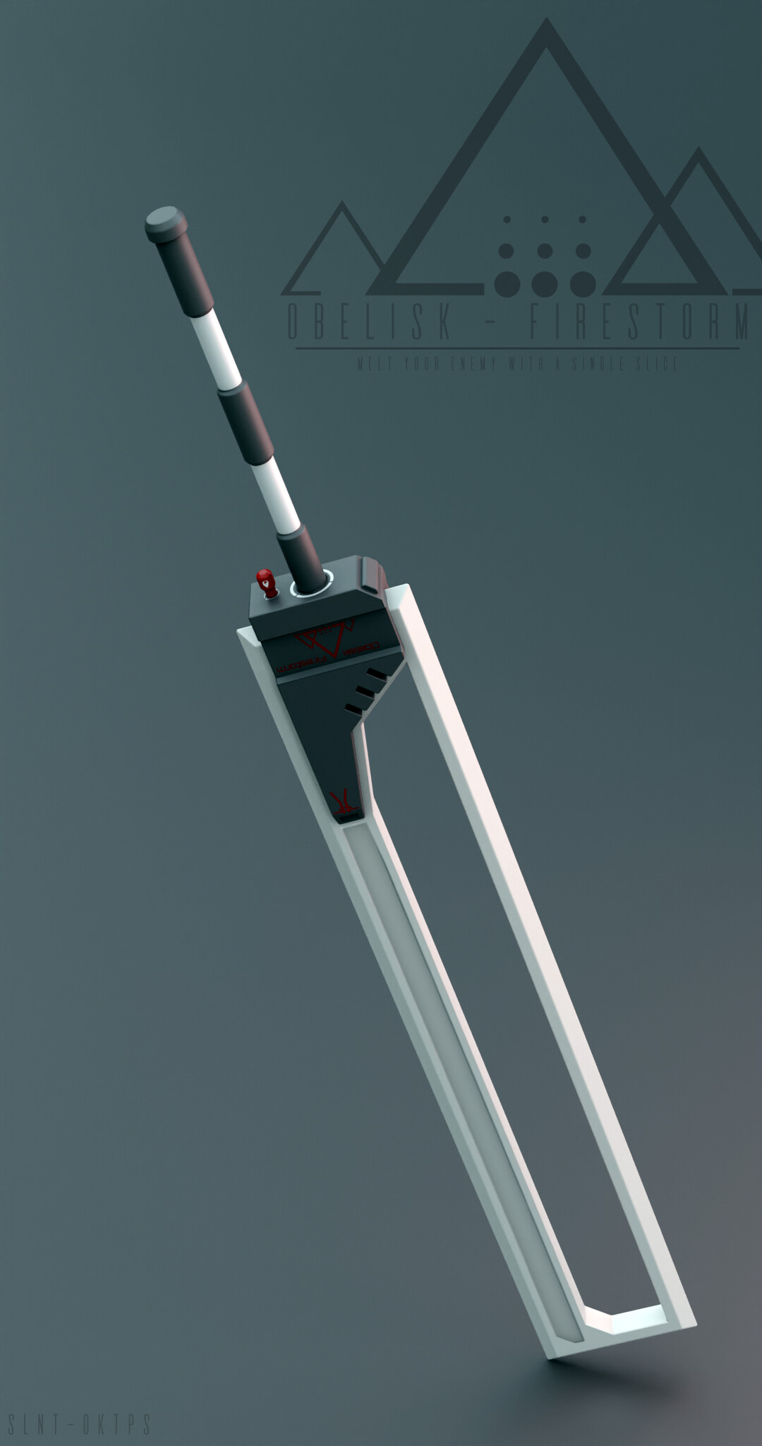 ArtStation - Obelisk - Firestorm Greatsword