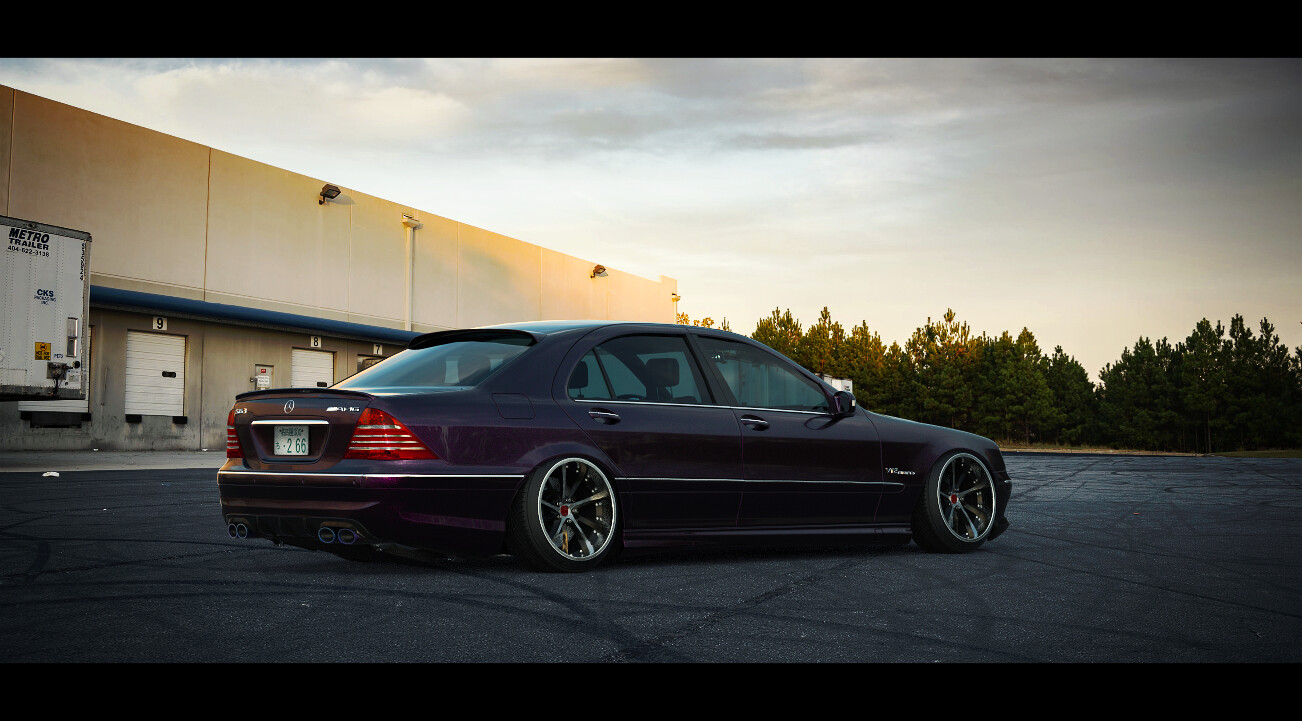 ArtStation - Mercedes-Benz W220