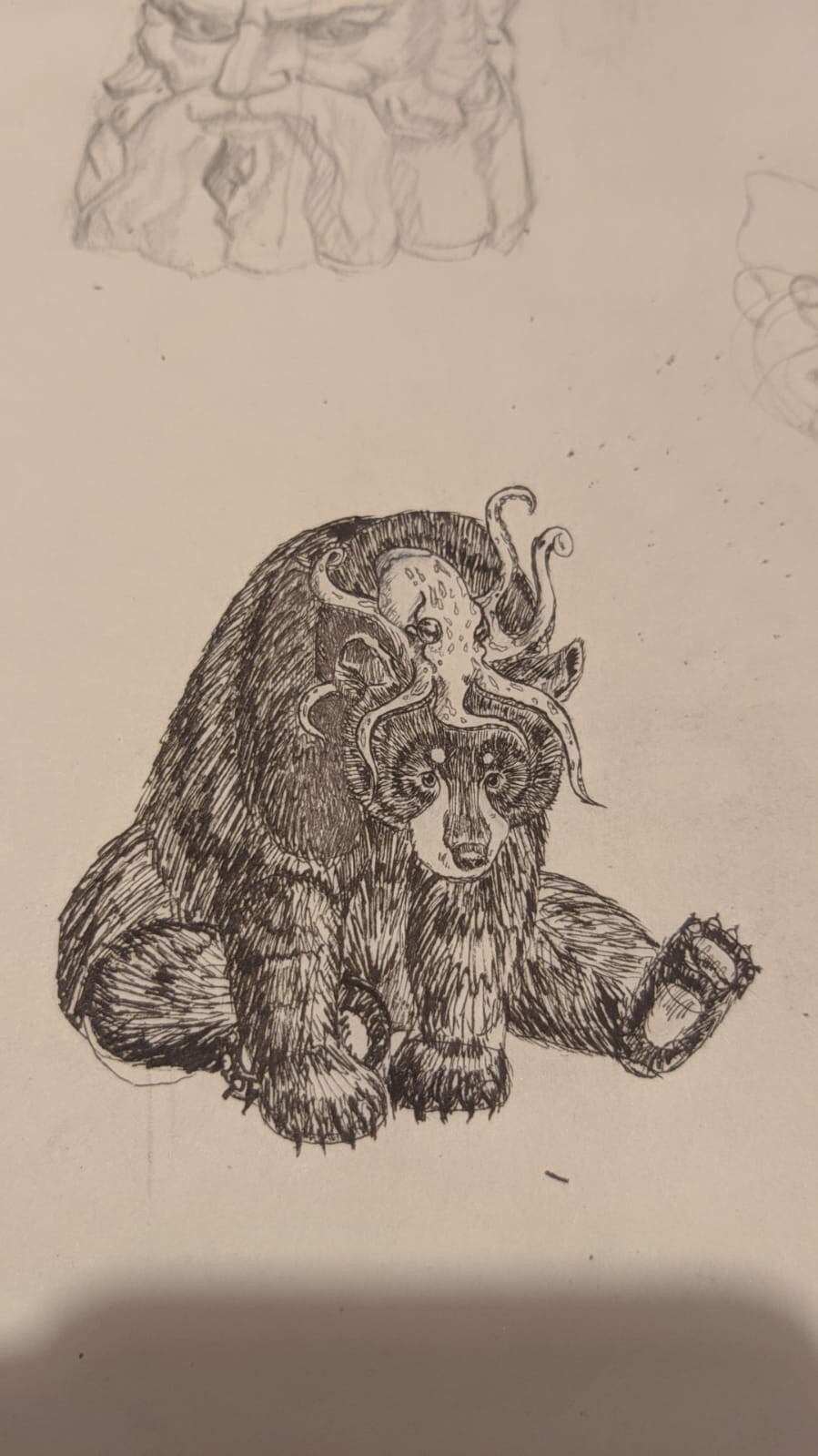 ArtStation - Octo-bear (and a moses)